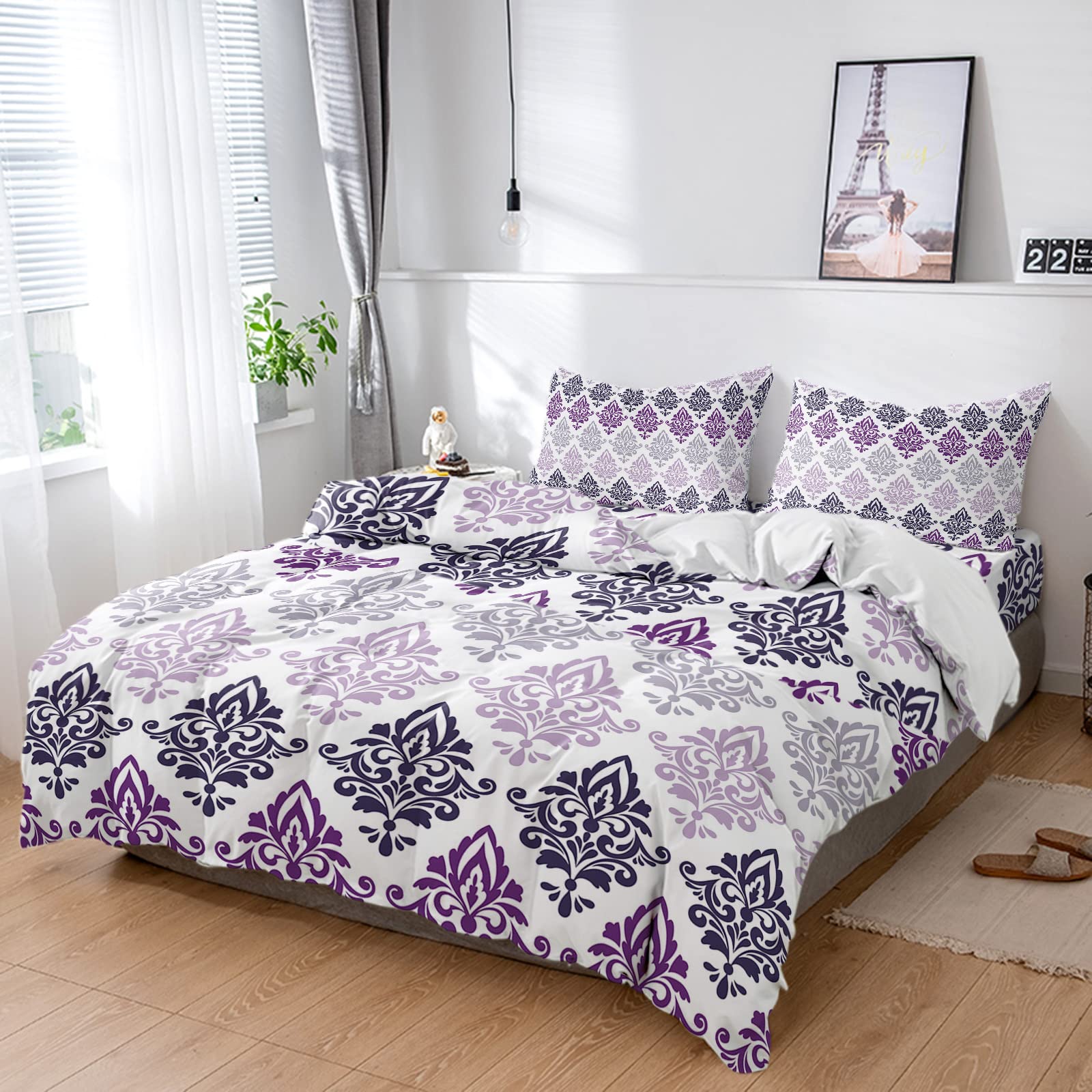 Moroccan Bedding Purple