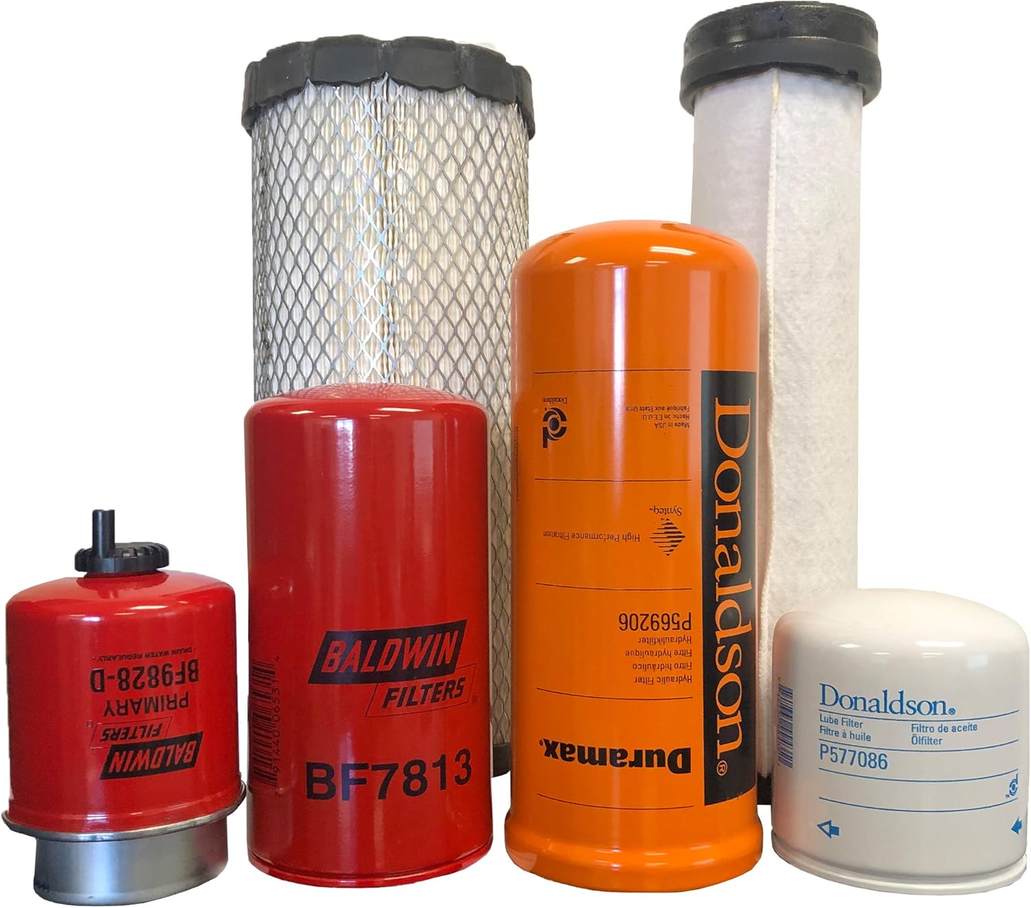 Amazon.com: CFKIT Maintenance Filter Kit Compatible with CASE SR270 ...