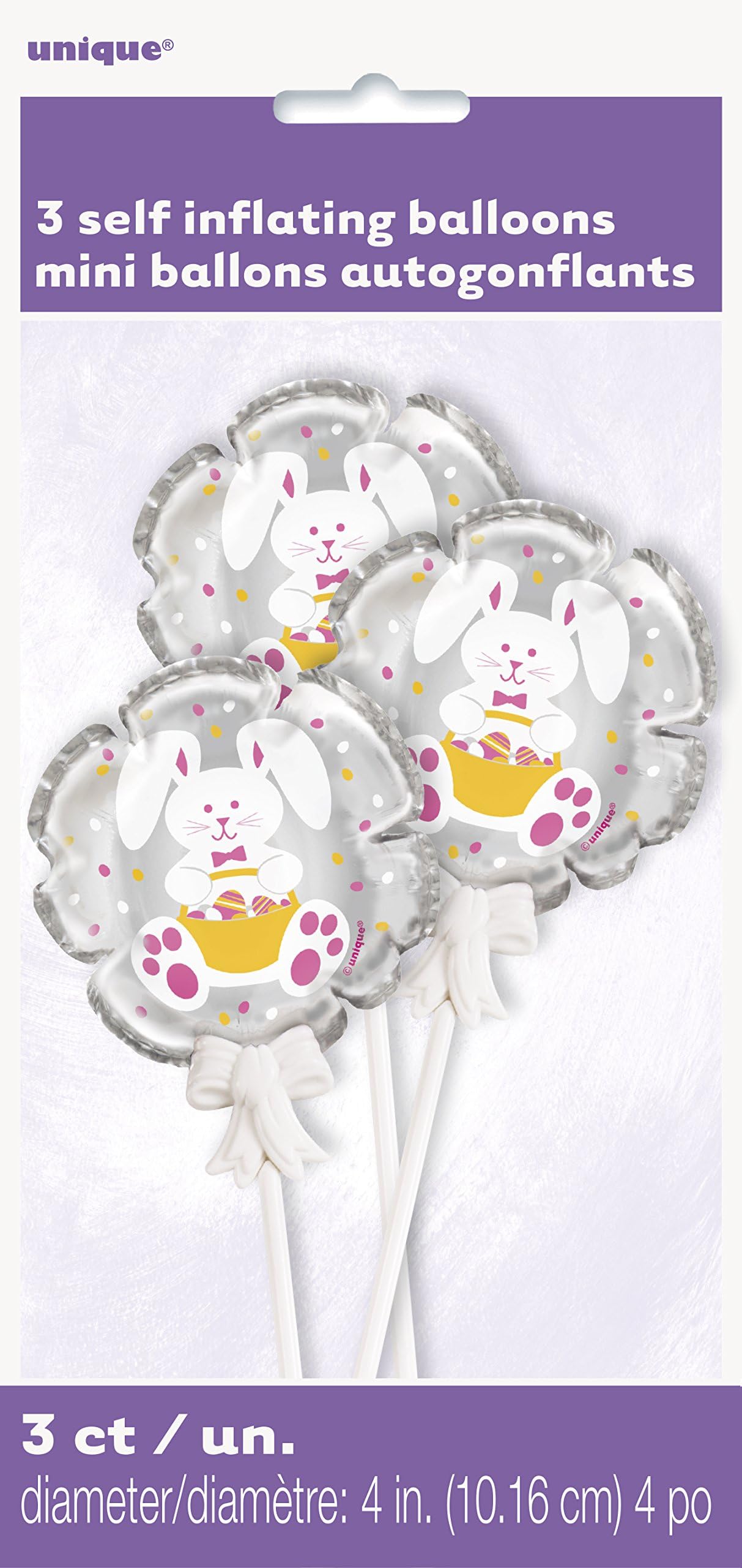 Amazon.com: Easter Wack A Pack Balloons Self Inflating Foil Balloon ...