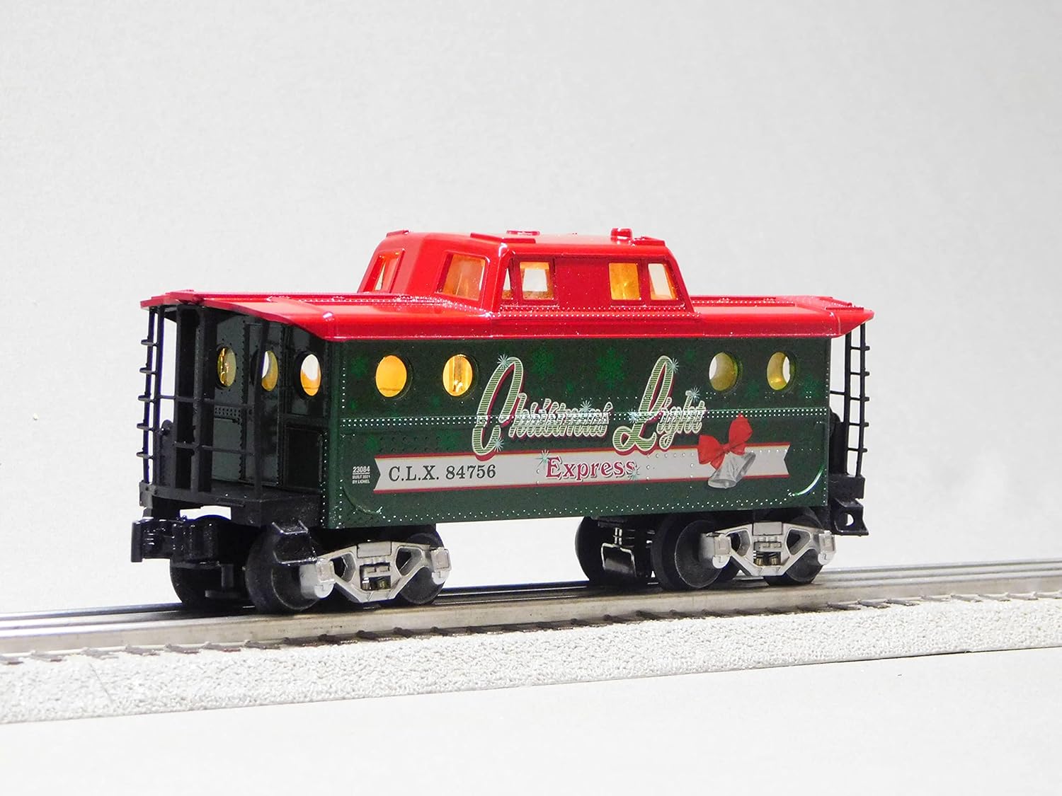Amazon.com: Generic Christmas Light Express Illuminated O Gauge Train ...