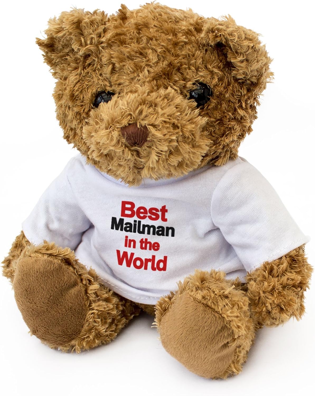 Amazon.com: New - Best Mailman in The World - Teddy Bear - Cute Soft ...