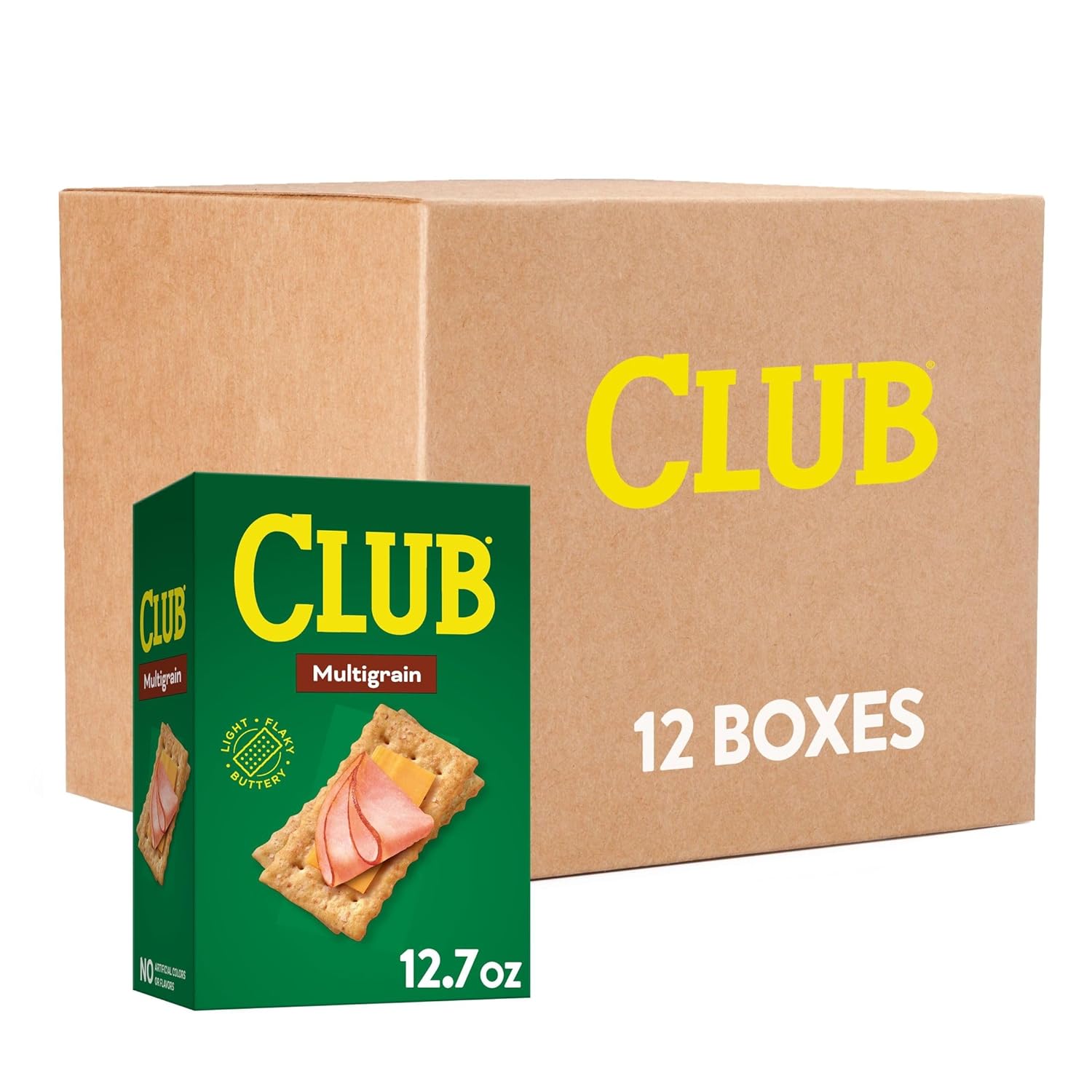 Amazon.com: Club Crackers, Lunch Snacks, Snack Crackers, Multigrain ...