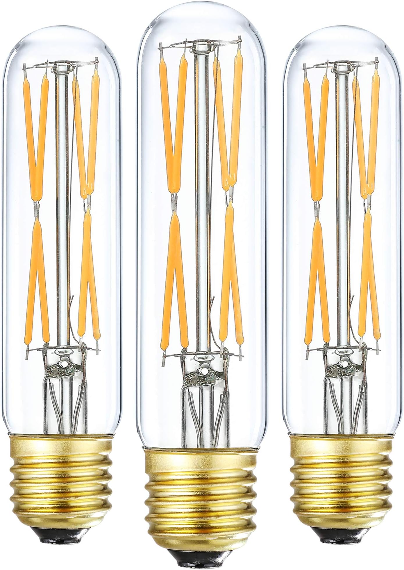 XININSUN T10 Led Bulb, 8W Dimmable Led Tubular Bulbs, 75-100 Watt ...