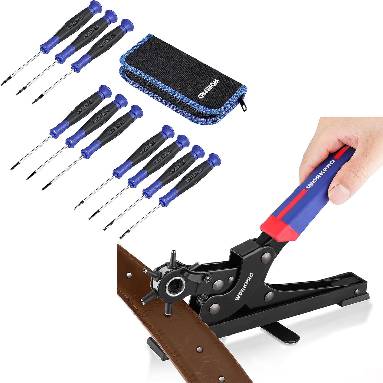 Amazon.com: WORKPRO 10-Piece Precision Screwdriver Set and Desktop ...