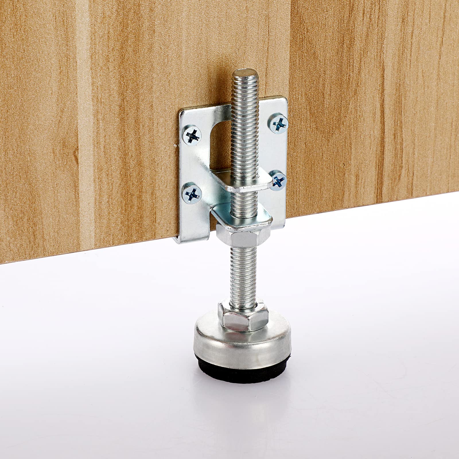 Snapklik.com : OwnMy 4 Packs Heavy Duty Adjustable Furniture Leveling ...