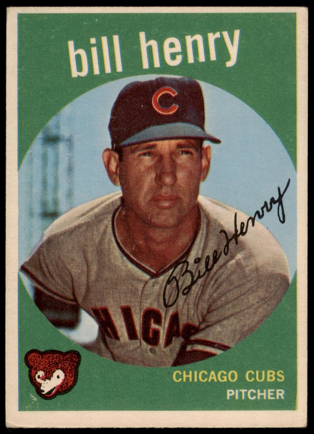 Amazon.com: 1959 Topps # 46 Bill Henry Chicago Cubs (Baseball Card) VG ...