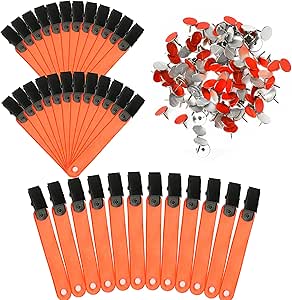 Shxmlf 136PCS Reflective Trail Marker Set Including 100 Pack Hunting ...