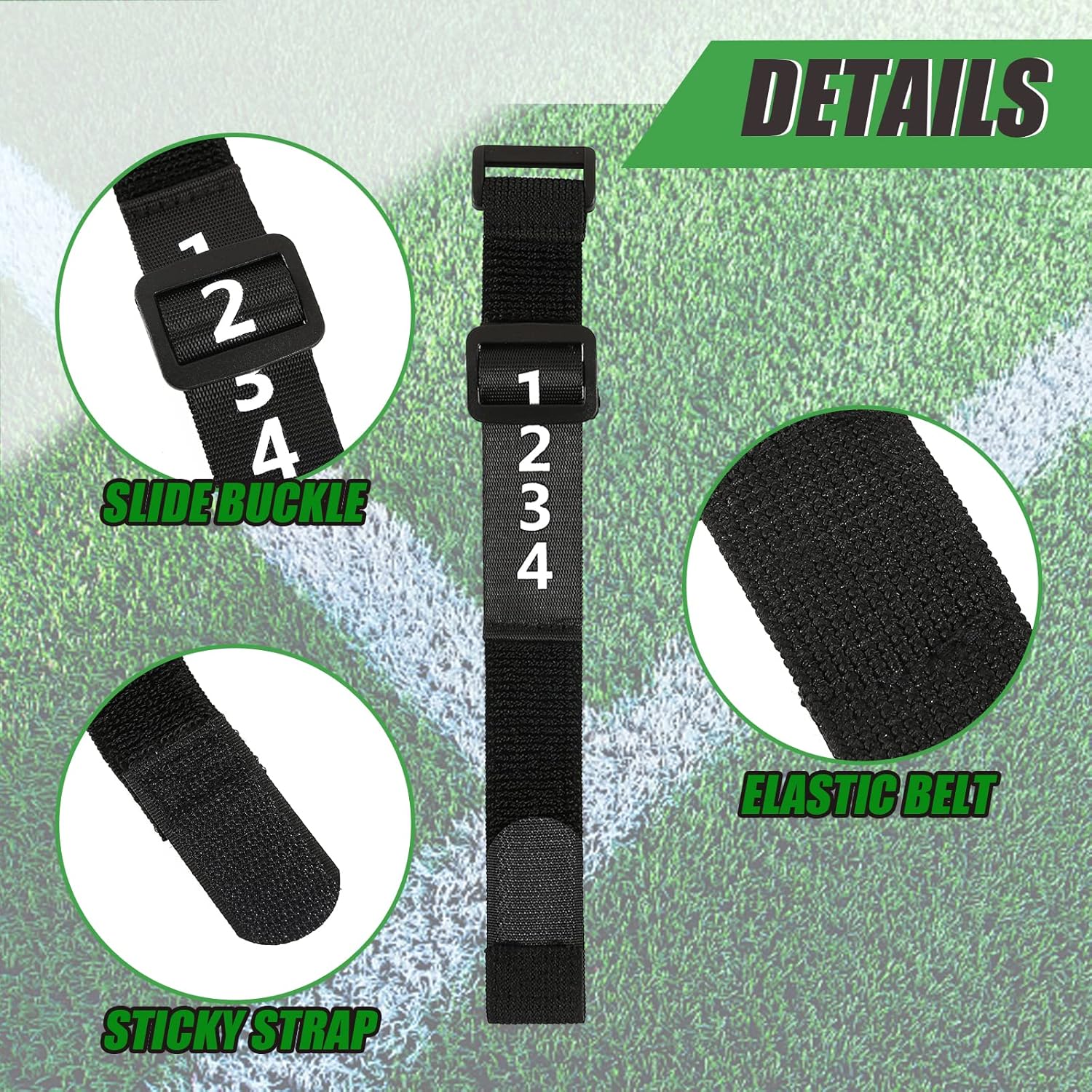 3 Pcs Football Yard Markers Football Referee Gear Official Football ...