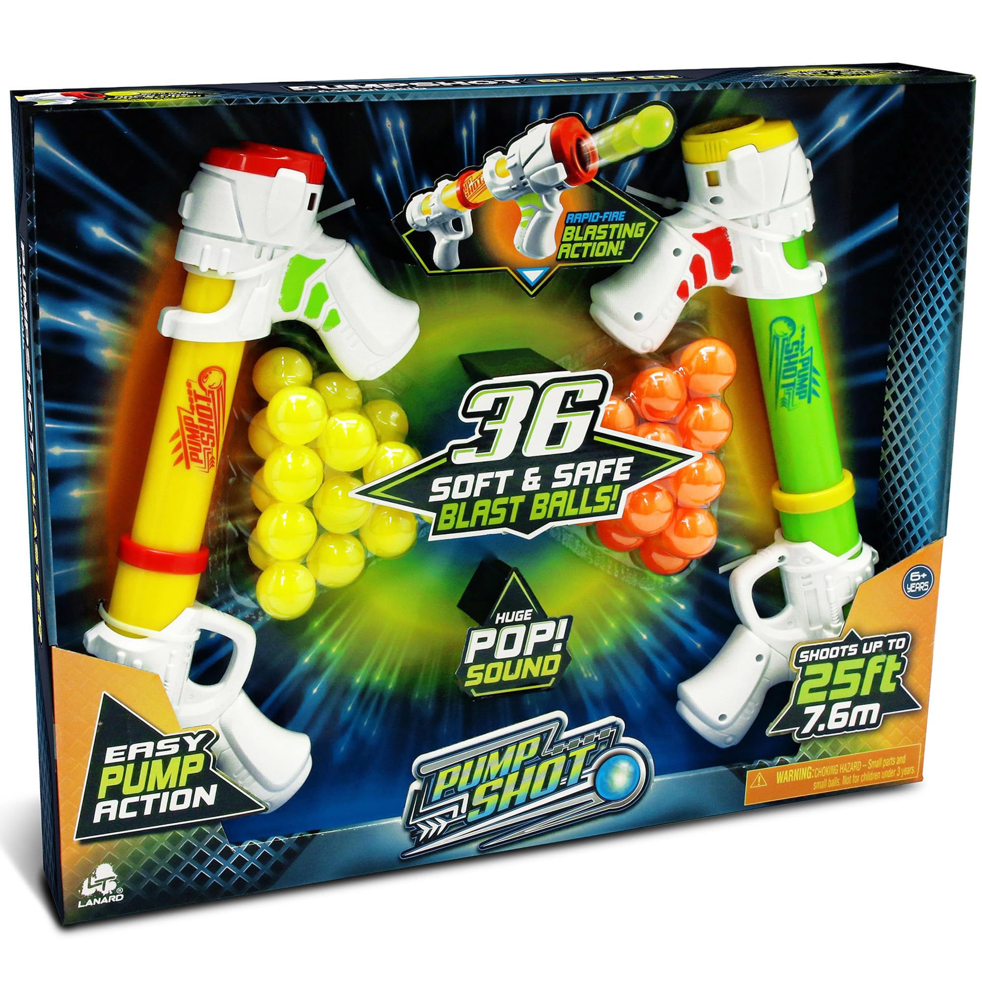 Amazon.com: Lanard® Ballist-X Pump Shot : Toys & Games