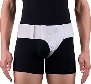 FlexaMed Left Side Inguinal/Groin Hernia Truss - Large : Amazon.co.uk ...