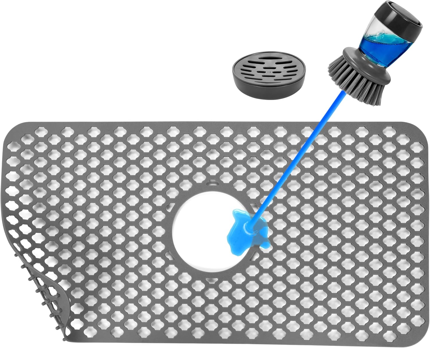 Heat Resistant Silicone Sink Protectors for kitchen sink, Farmhouse ...