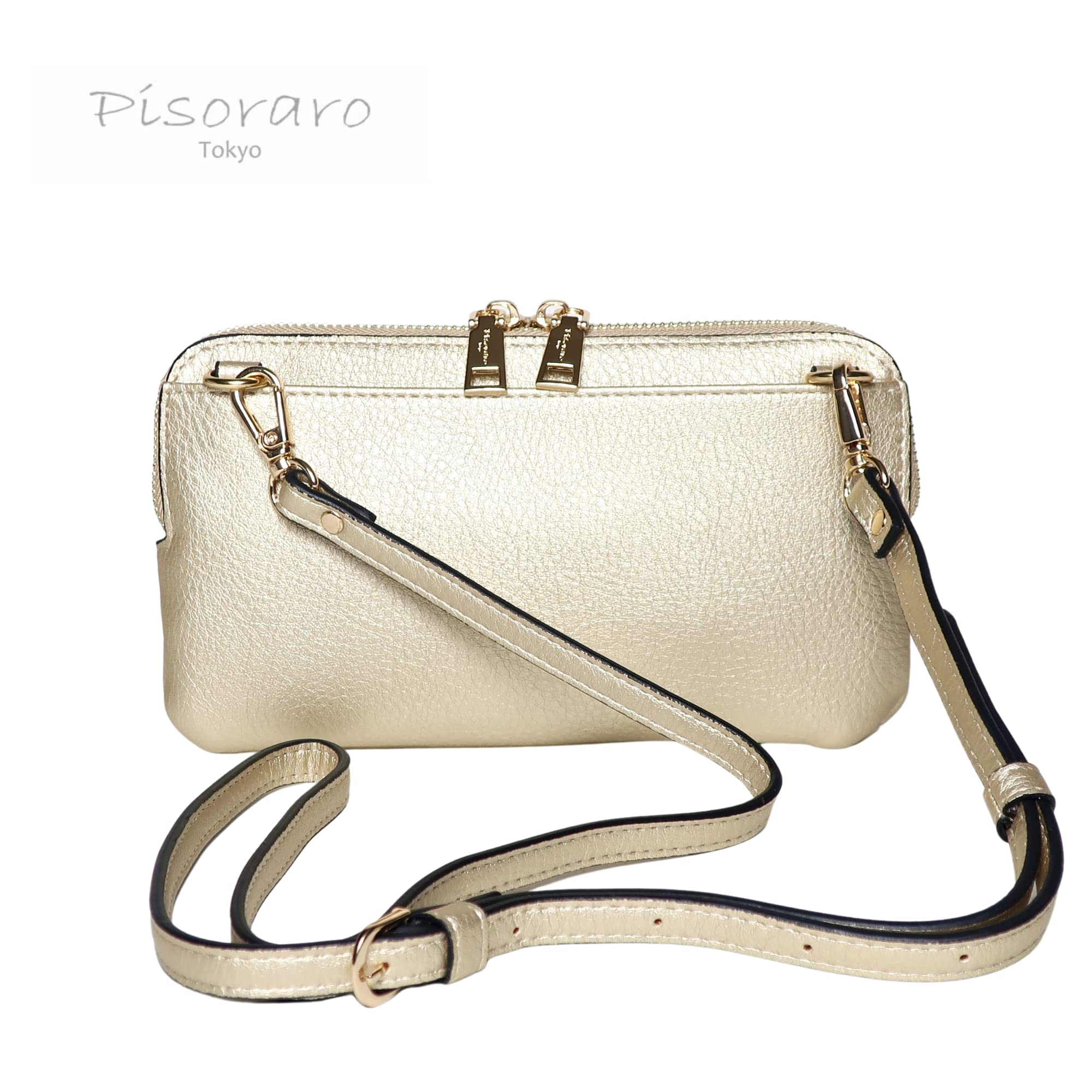 Amazon.co.jp: [Pisoraro] ピソラロ ウォレットショルダー