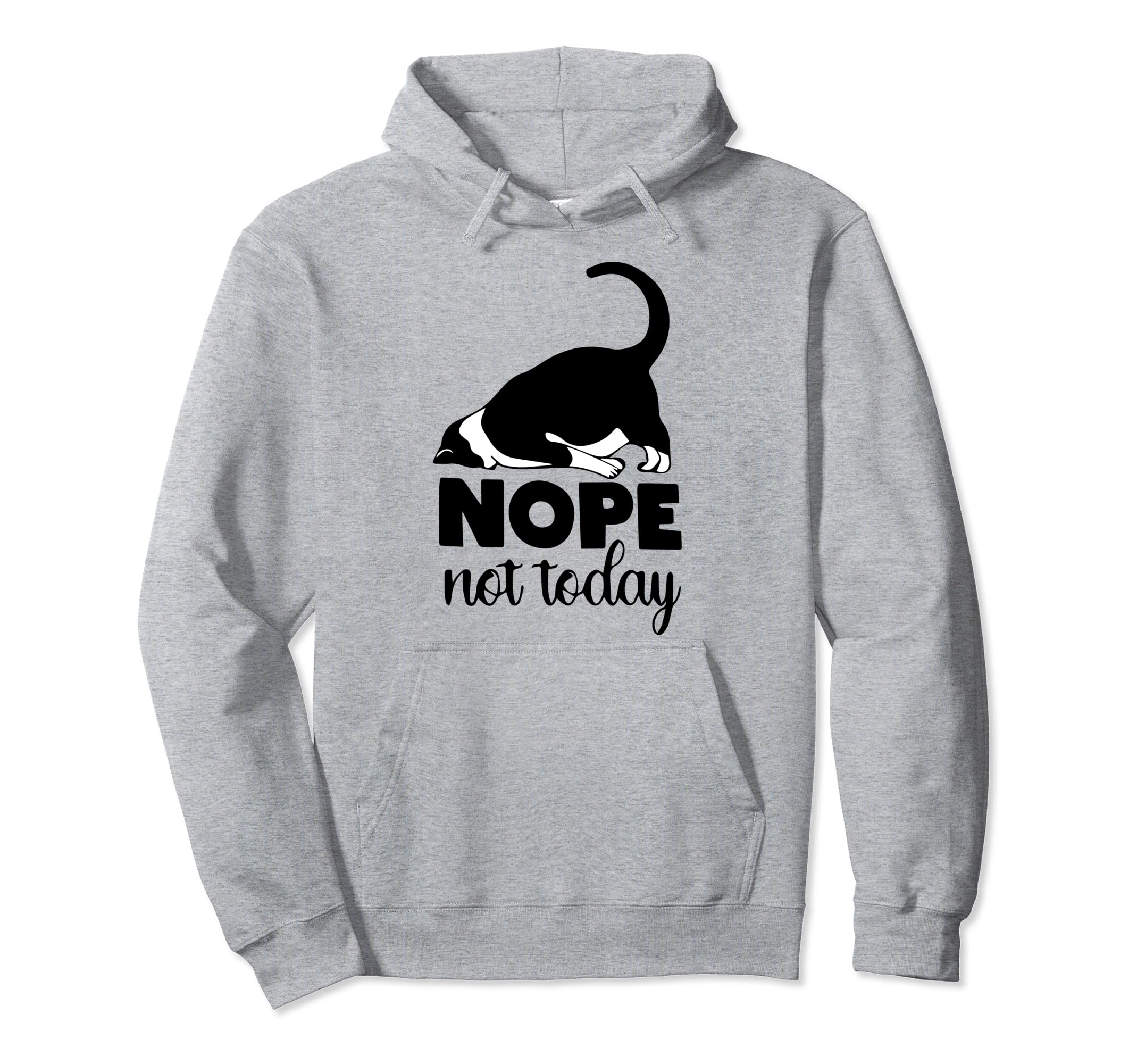Amazon.com: Nope not today cat Funny kitten Cat Mom Cat Dad Cat Lover ...