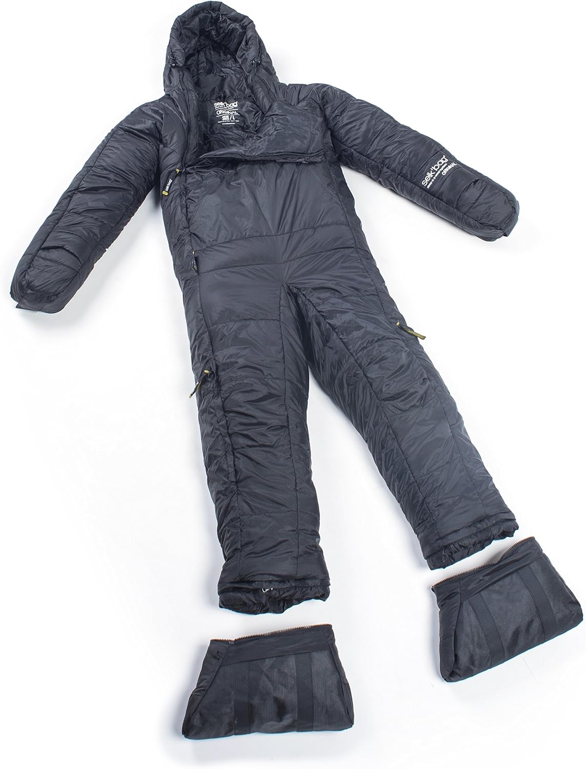 Amazon.com : Selk'bag Adult Original 5G Wearable Sleeping Bag: Black ...