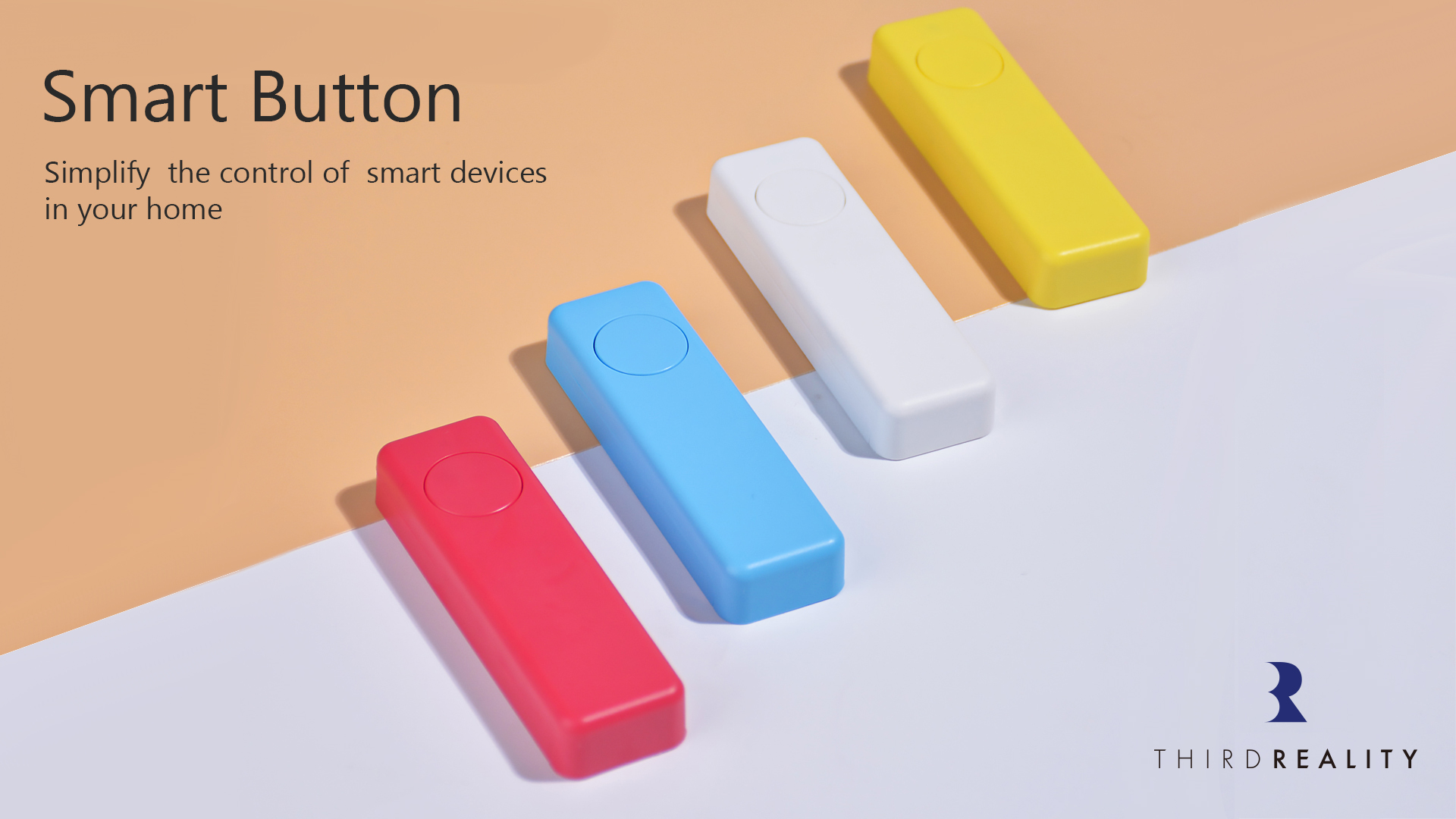 Snapklik.com : THIRDREALITY ZigBee Smart Button, 3-Way Remote Control ...