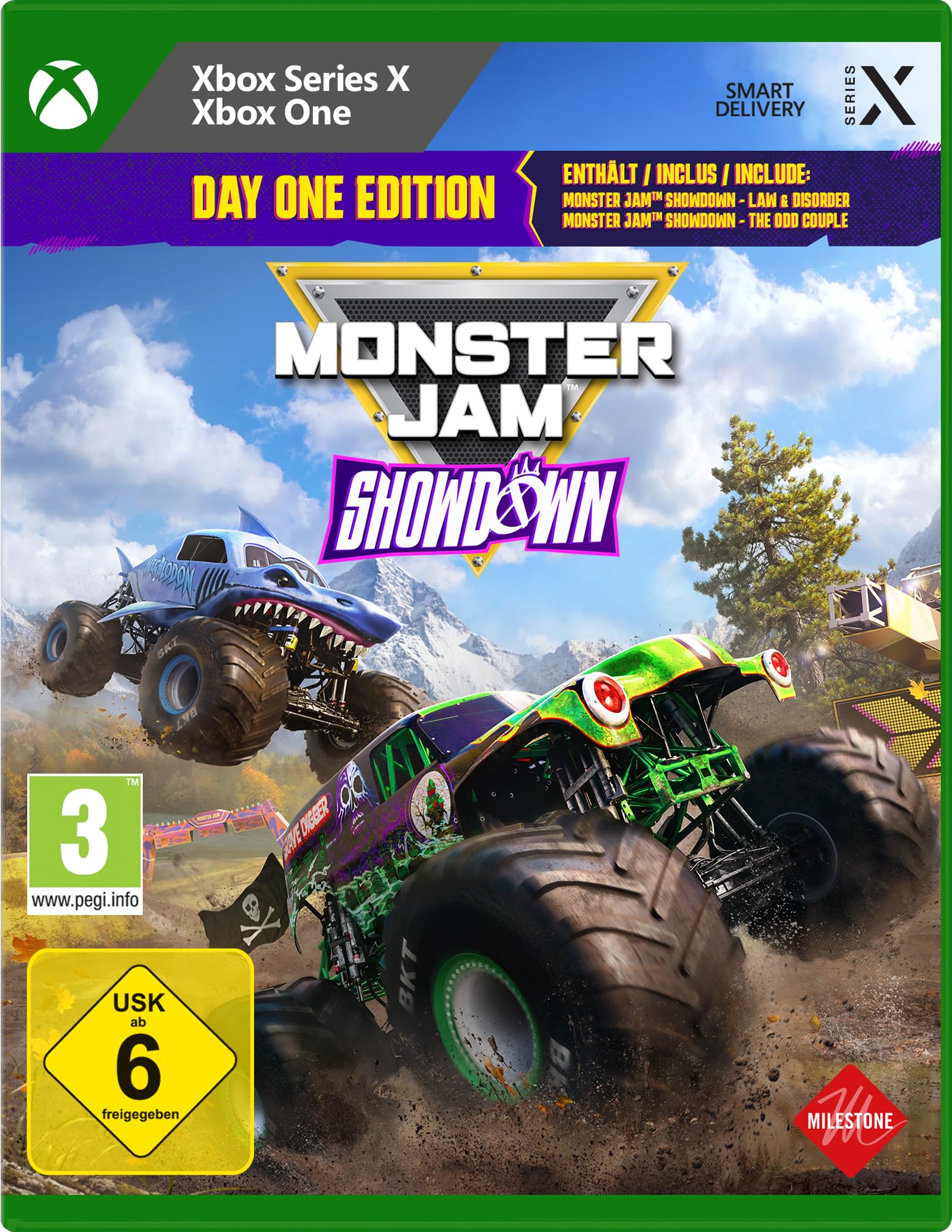 Monster Jam Showdown Day One Edition (Xbox One / Xbox Series X ...