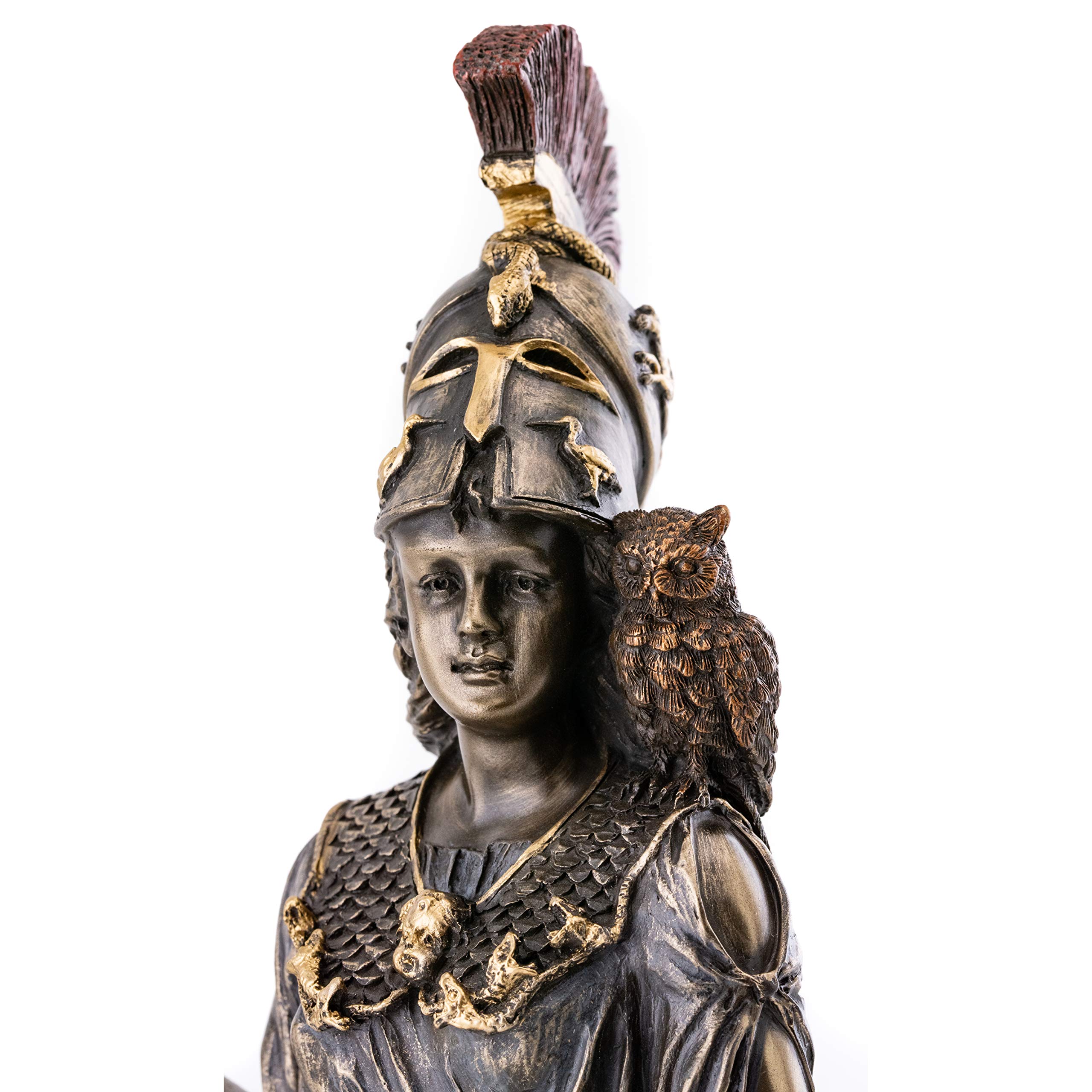 Buy Top Collection Greek Goddess Athena Statue- Goddess of Wisdom, War ...