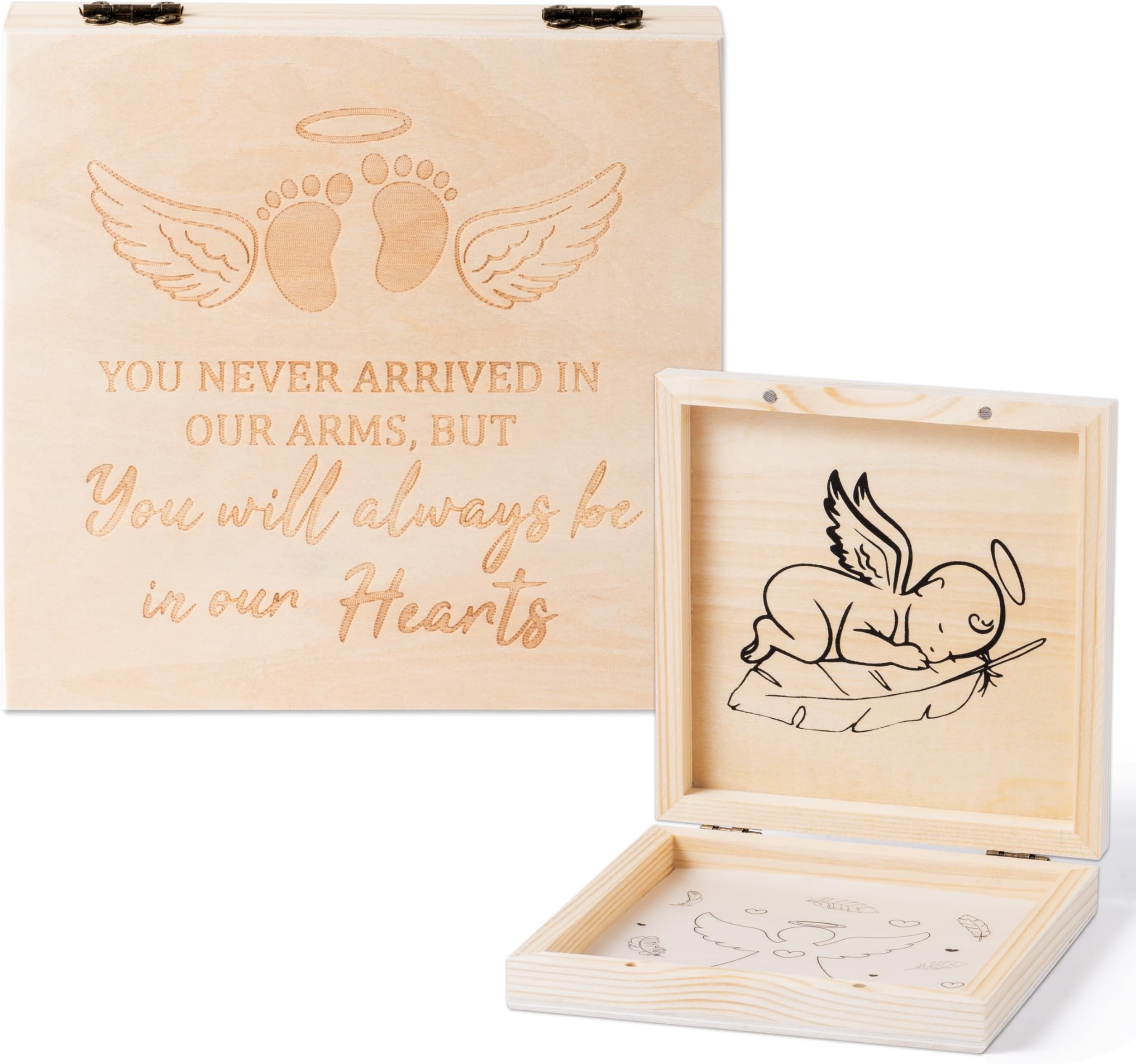 Amazon.com: CJiangpo Miscarriage Memorial Box, Loss of Baby Sympathy ...
