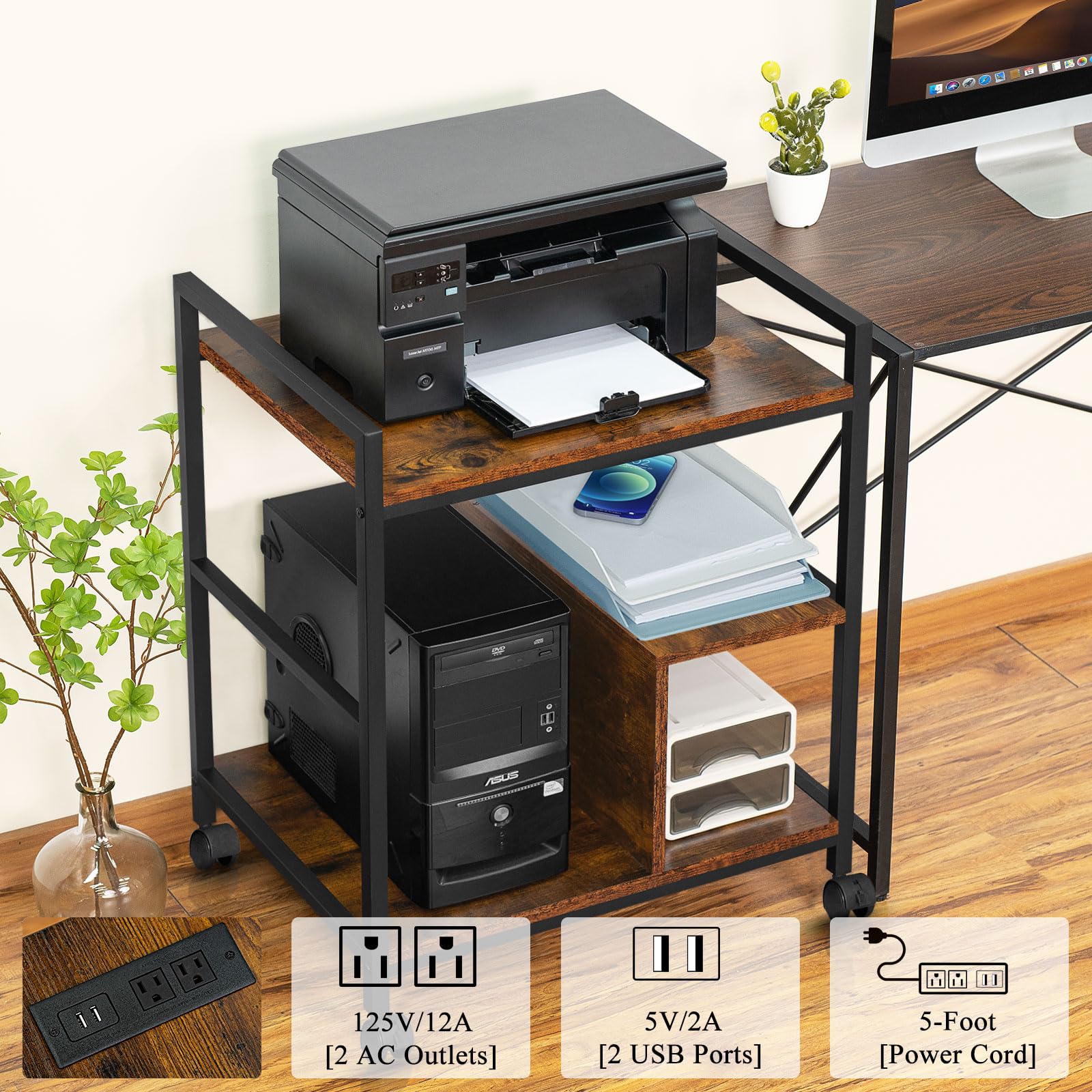 Snapklik.com : Lerliuo Printer Stand