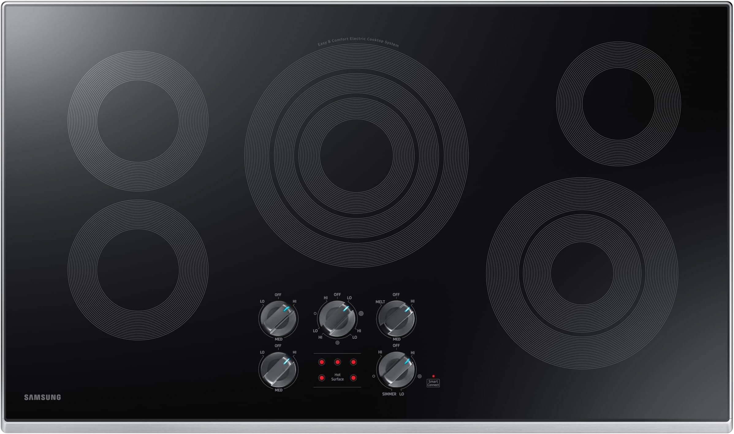 Amazon.com: SAMSUNG 30" Built In Smart Electric Cooktop with 5 Elements ...