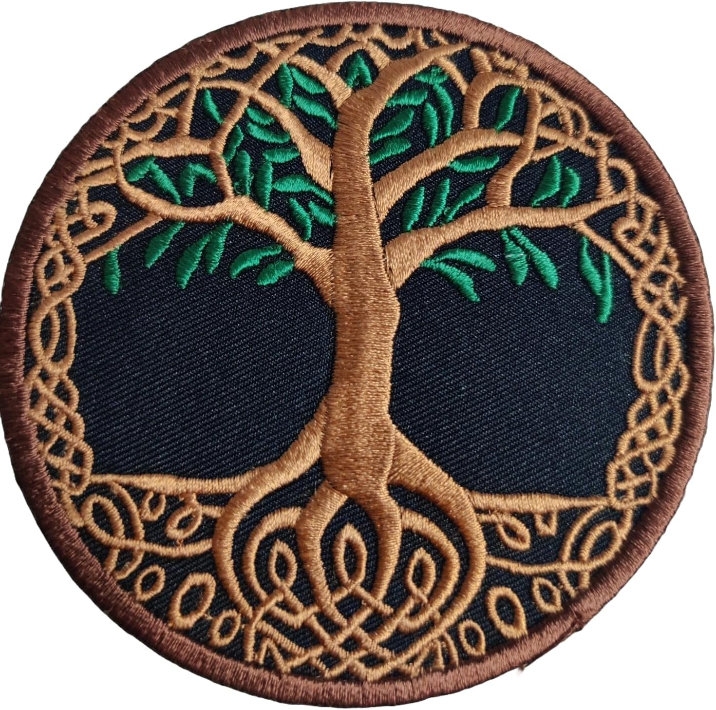 Amazon.com: 3.5" Celtic Tree of Life Iron On Decorative Patch ...