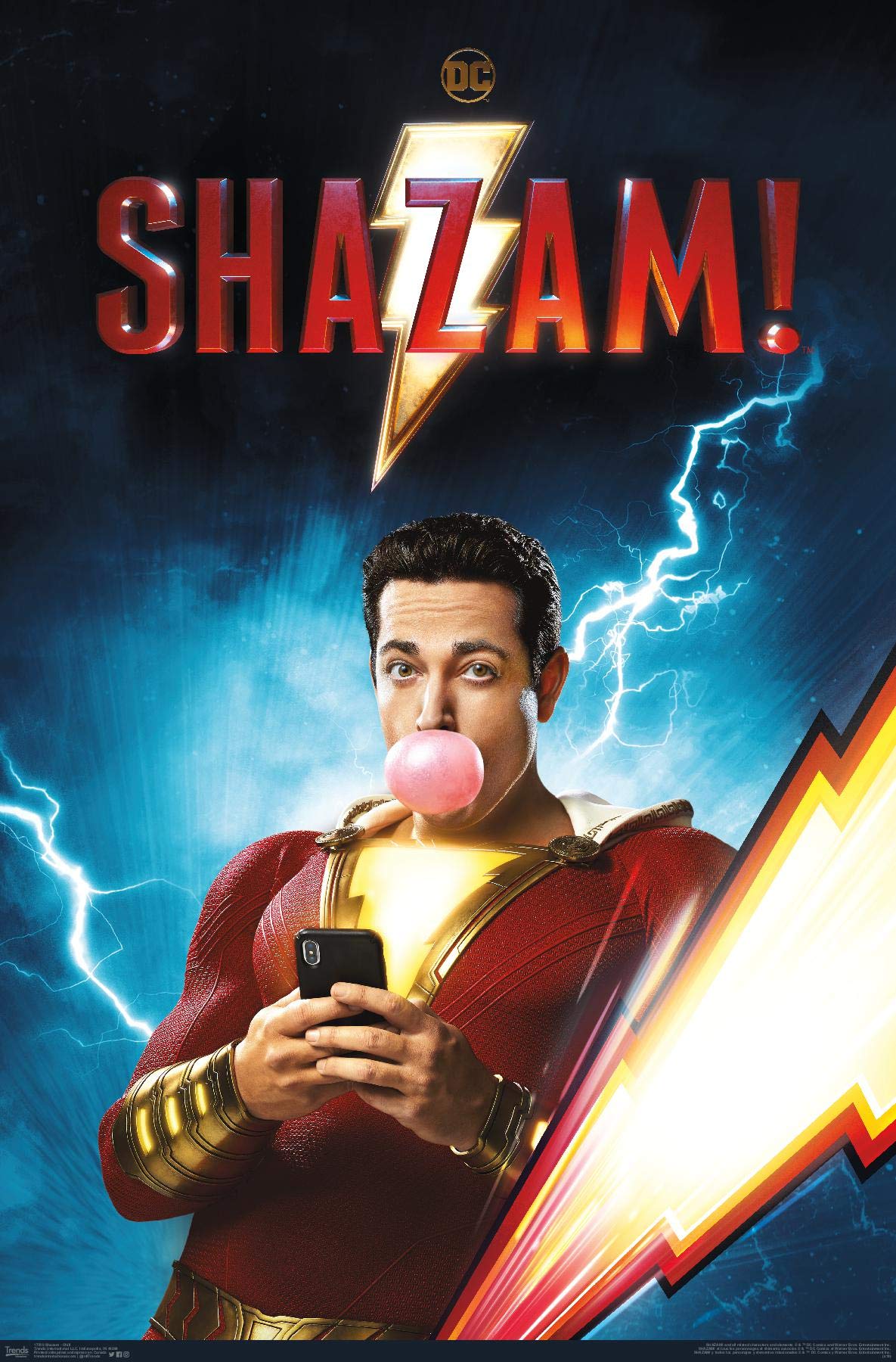 Amazon.com: Trends International DC Comics Movie - Shazam - Chill Wall ...