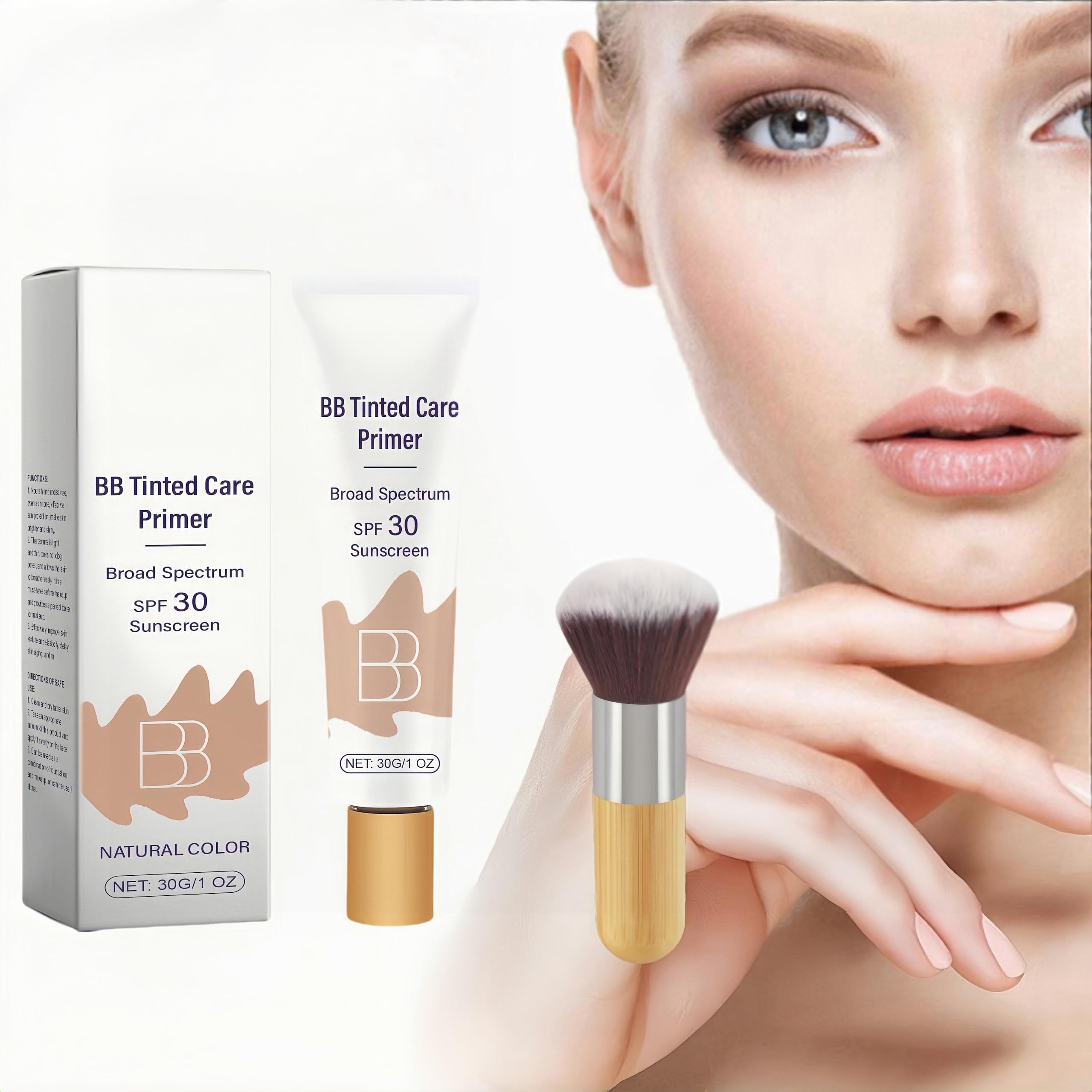 Amazon.com: BB Blur Tinted Moisturizer SPF 30, Full Coverage BB Blur ...