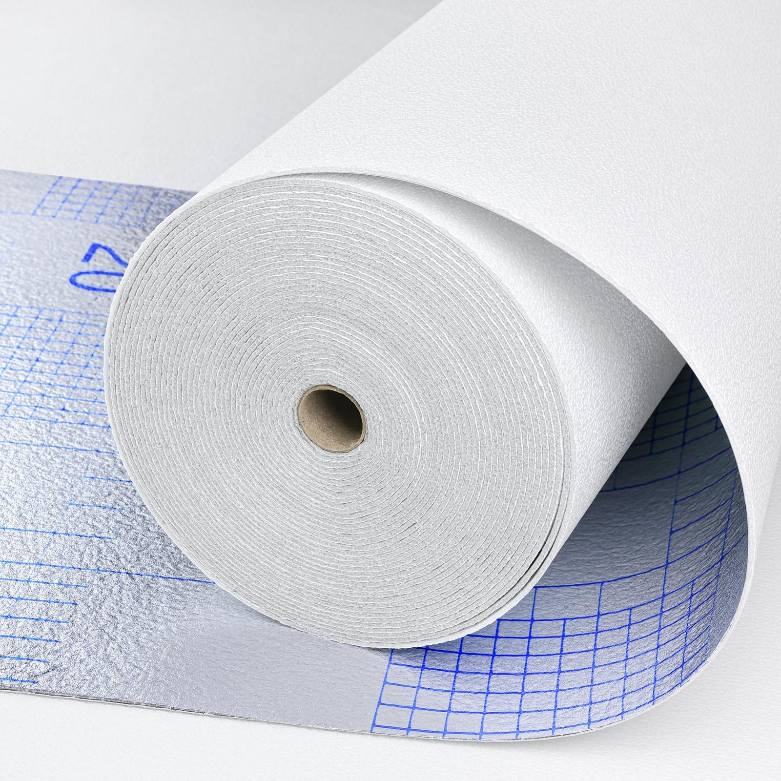 Norwall LPP-2 Prepasted Wall Liner, White, 55 Sq Ft - Wall Paper Liner ...