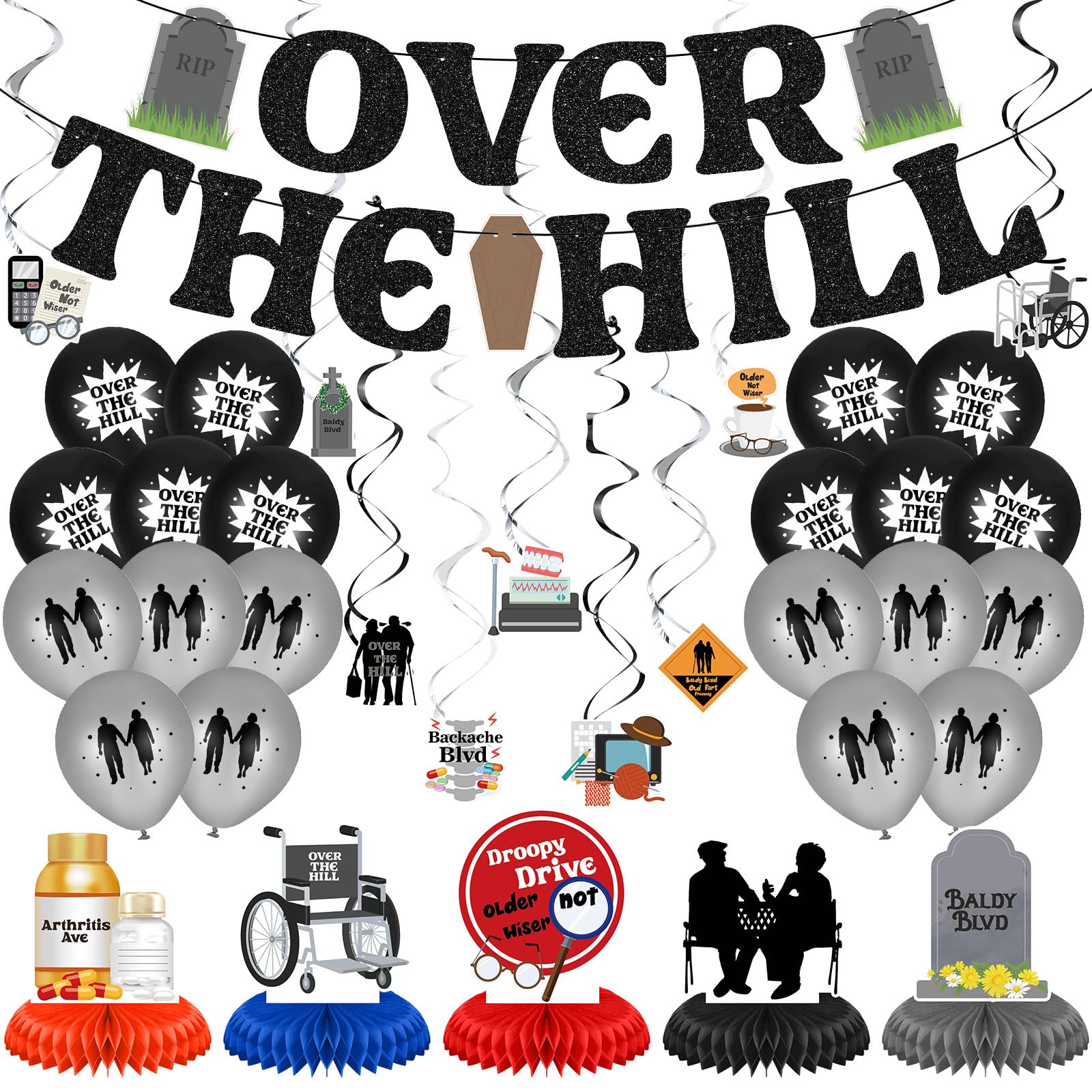 Over The Hill Birthday