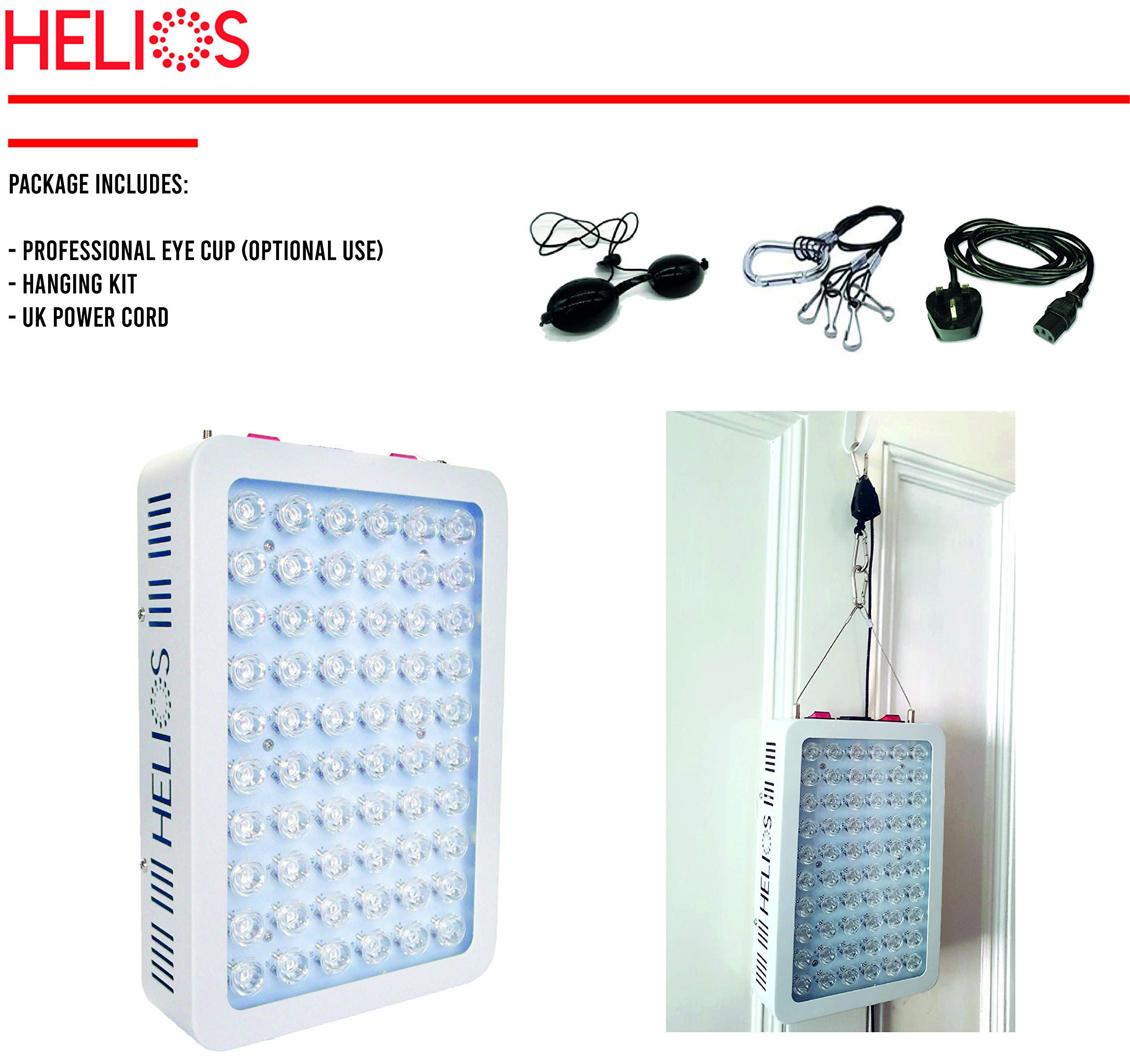 Buy HELIOS 1 Series Red Light Therapy Device - 300W Targeted Red/Near ...