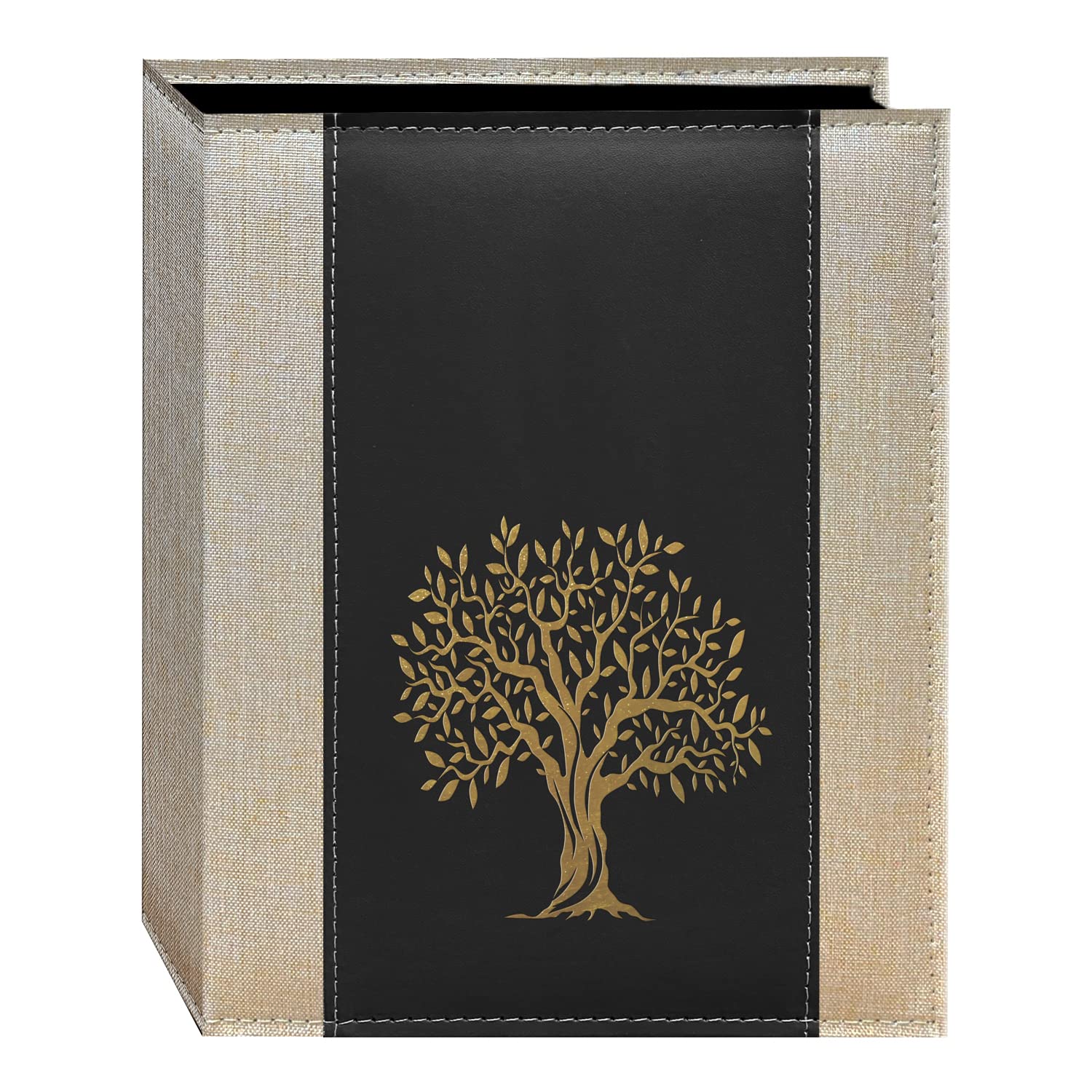 Amazon.com: Pioneer Photo Albums Gold Design Embossed Seagrass Photo ...