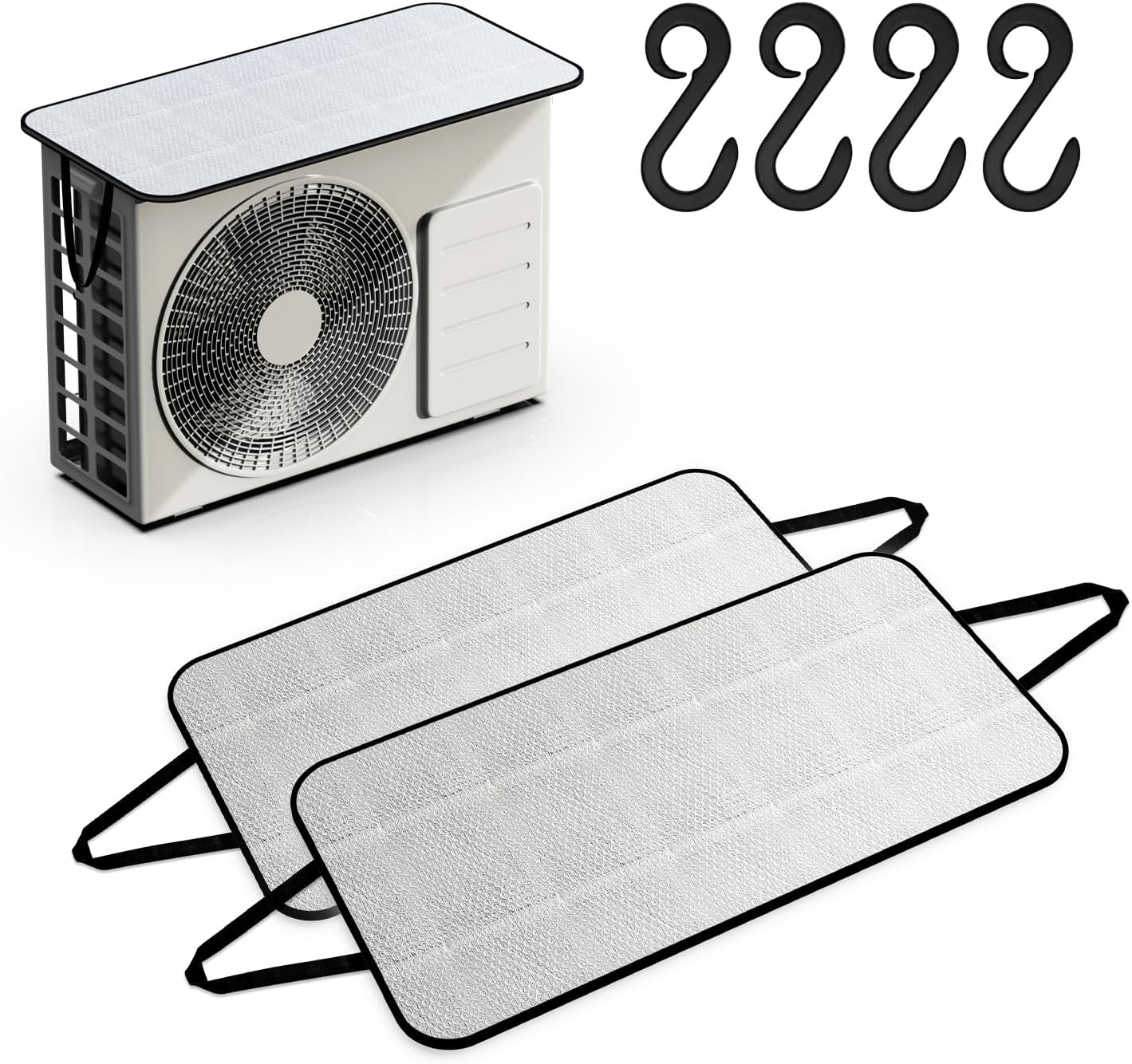 Amazon.co.jp: Aimedia Heat Shield Panel for Outdoor Air Conditioning ...