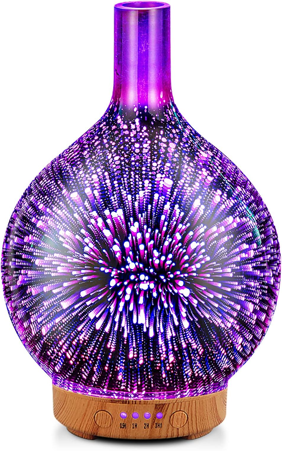 Amazon.com: MAXWINER Essential Oil Diffuser Handmade Art Glass ...