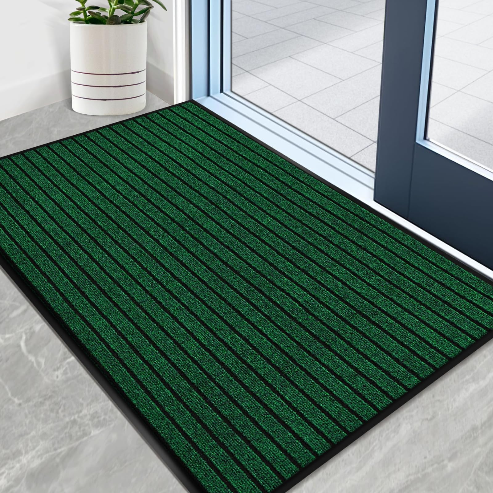 Amazon.com: Door Mat, Heavy Duty Large Doormat Entrance Welcome Mat ...