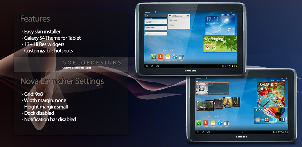 Galaxy S4 theme for Tablets:Amazon.co.uk:Appstore for Android
