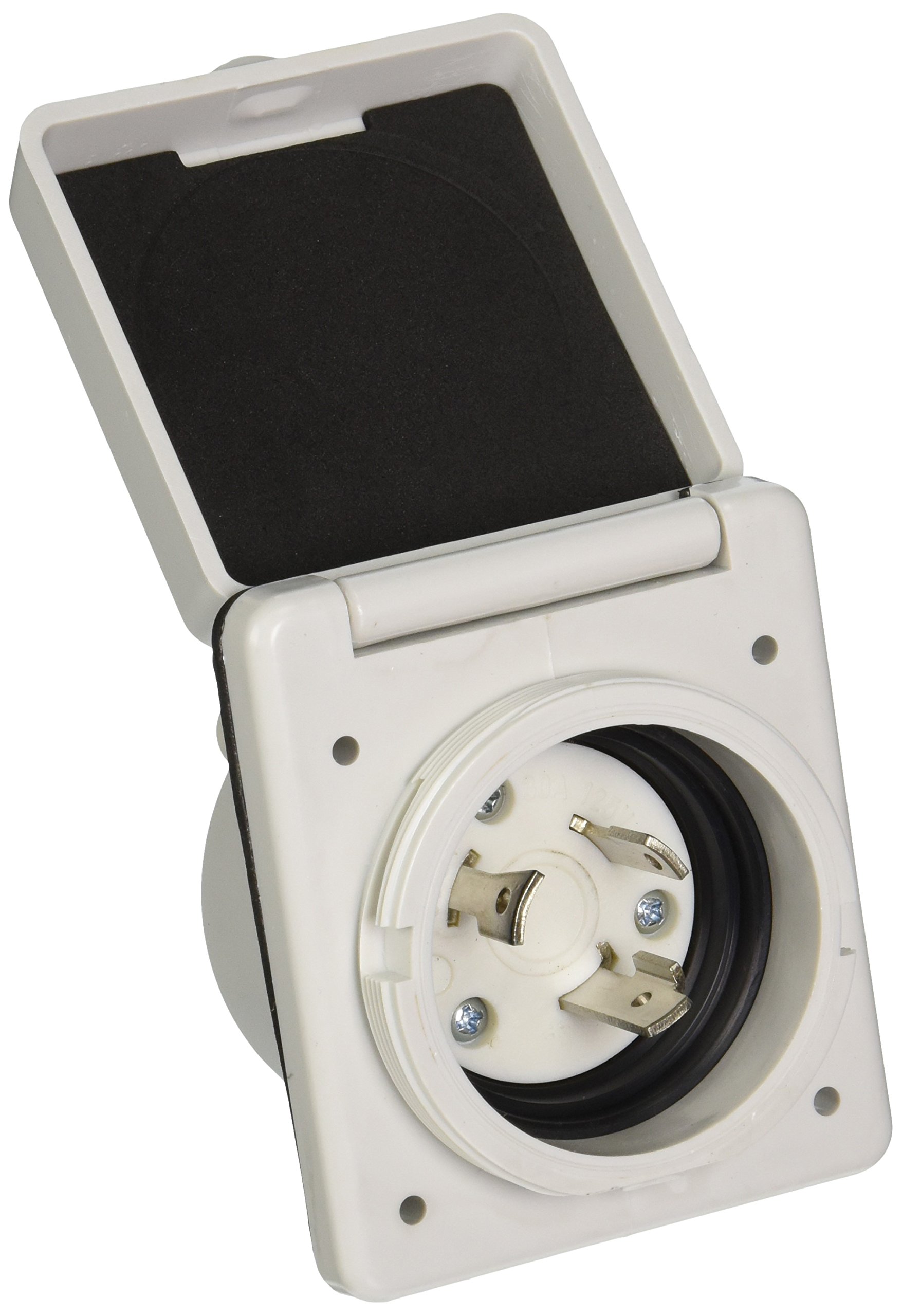 Snapklik.com : 30A RV Power Twist Lock Inlet