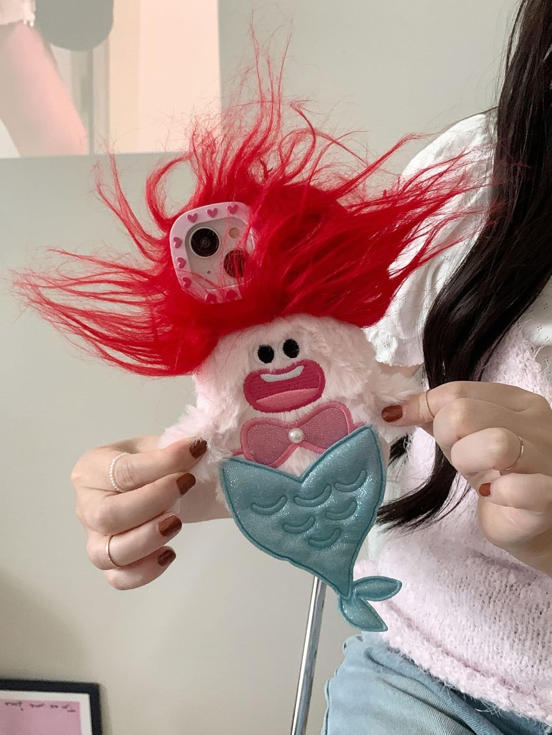 Amazon.com: LMA Funny Mermaid Phone Case Compatible with iPhone 15 Ugly ...