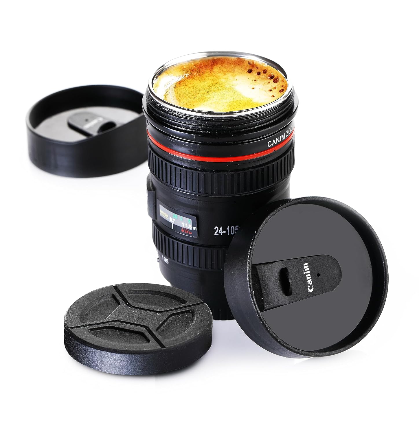 Buy Hotmark Stainless Steel Coffee Mug with 2 Lid (Sip Lid + Leak Proof ...