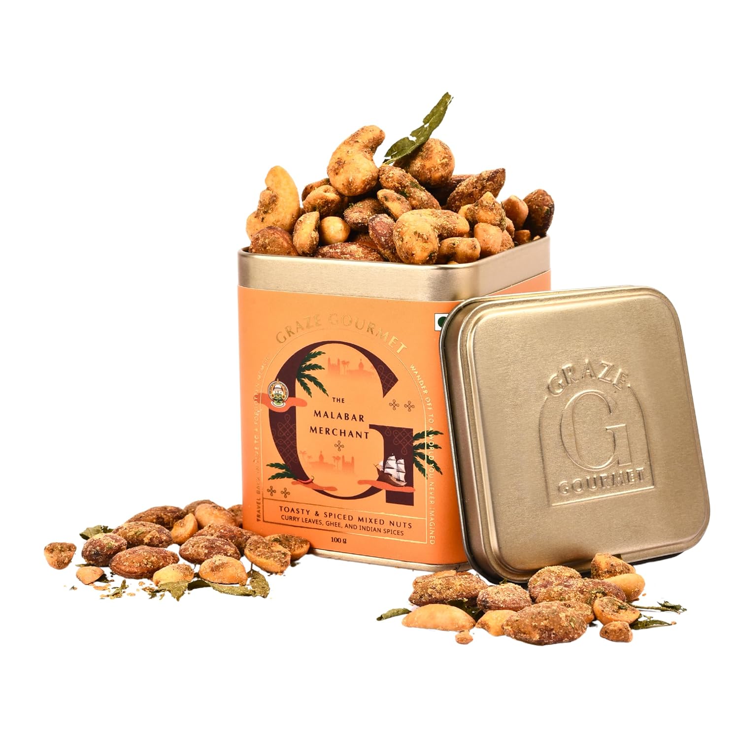 Graze Gourmet - The Malabar Merchant, Toasty & Spicy Mixed Nuts ...