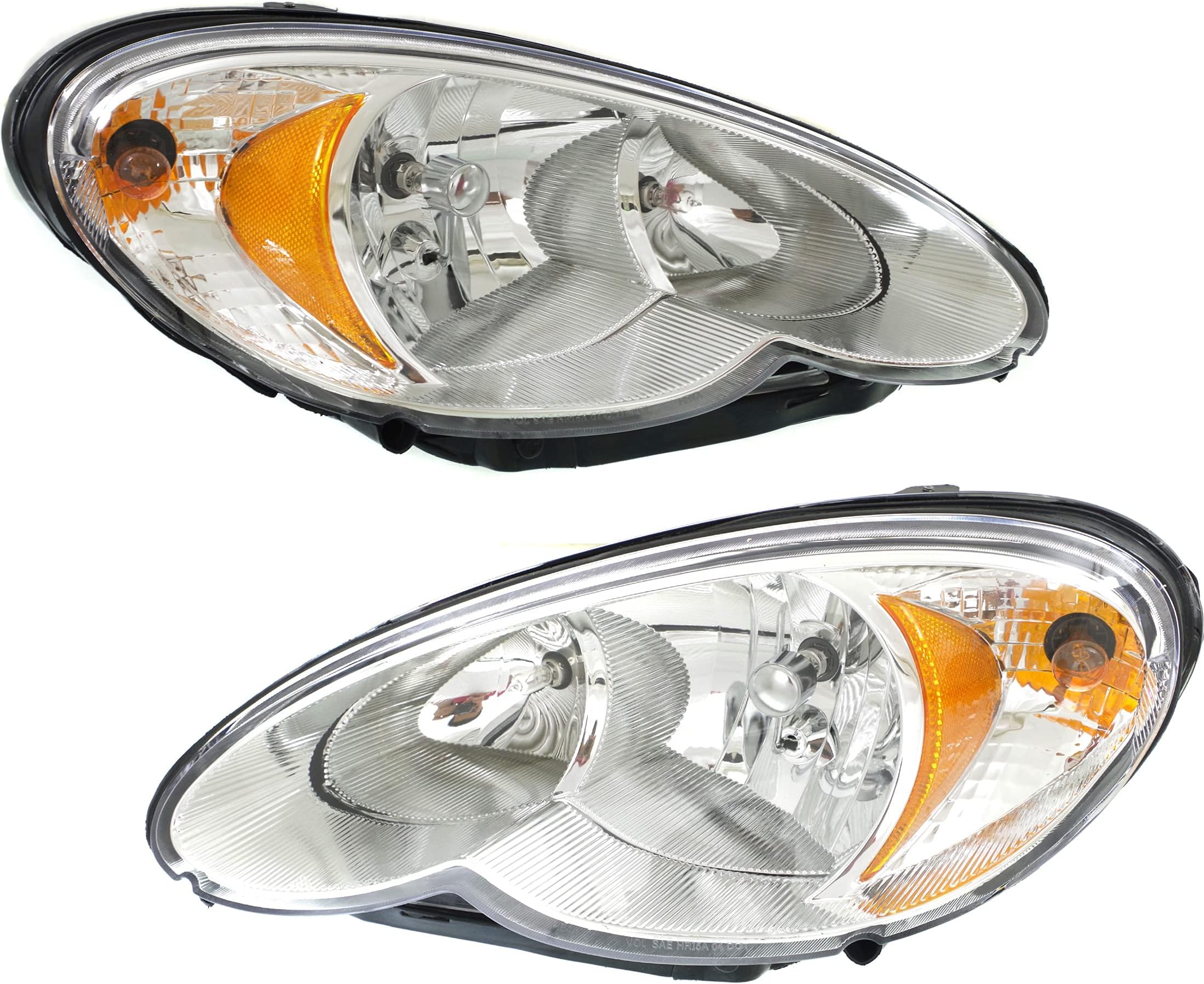 Amazon.com: Garage-Pro Driver and Passenger Side Headlight for Chrysler ...