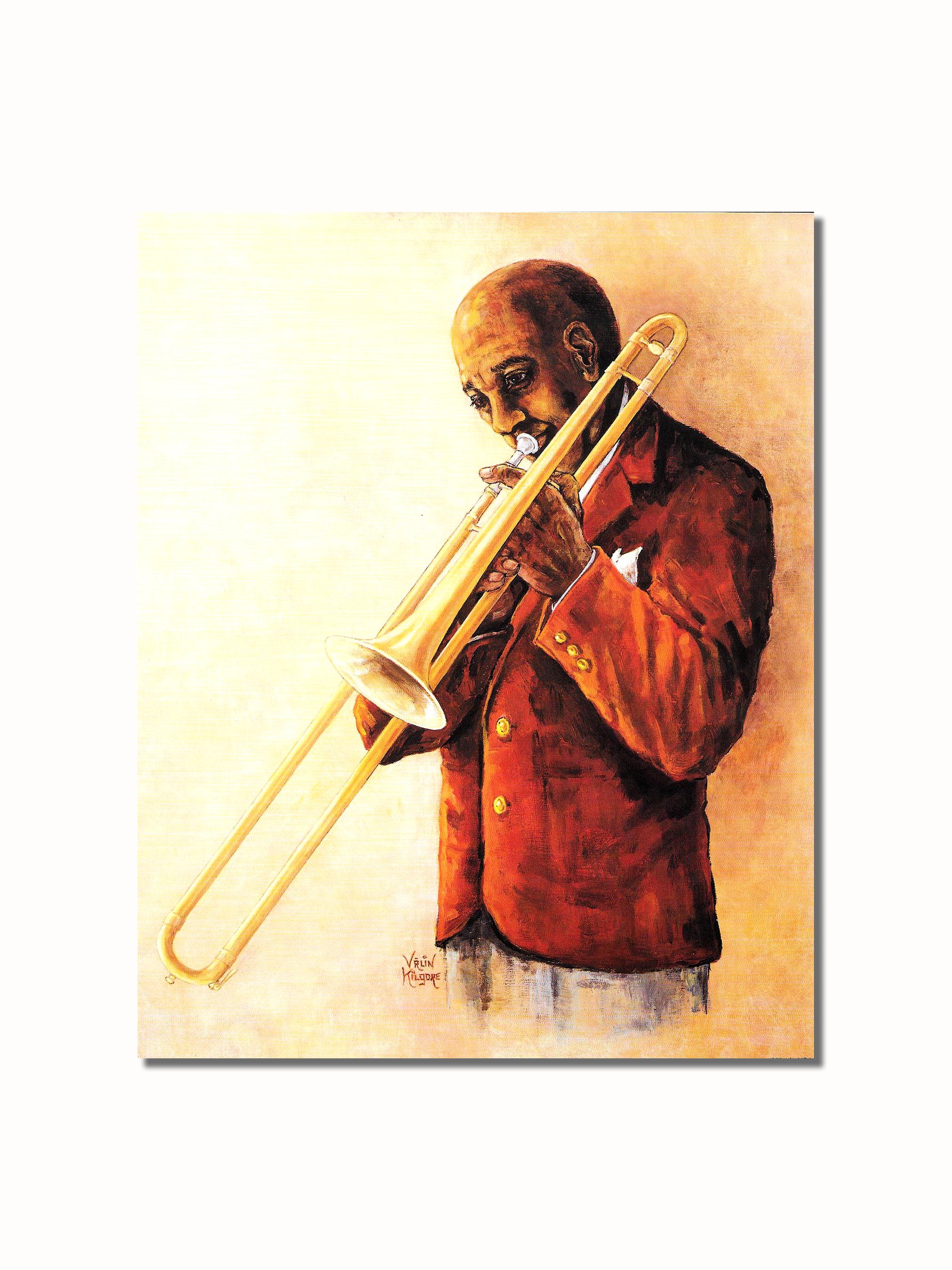 Jazz Trombone Art Trombone Clipart