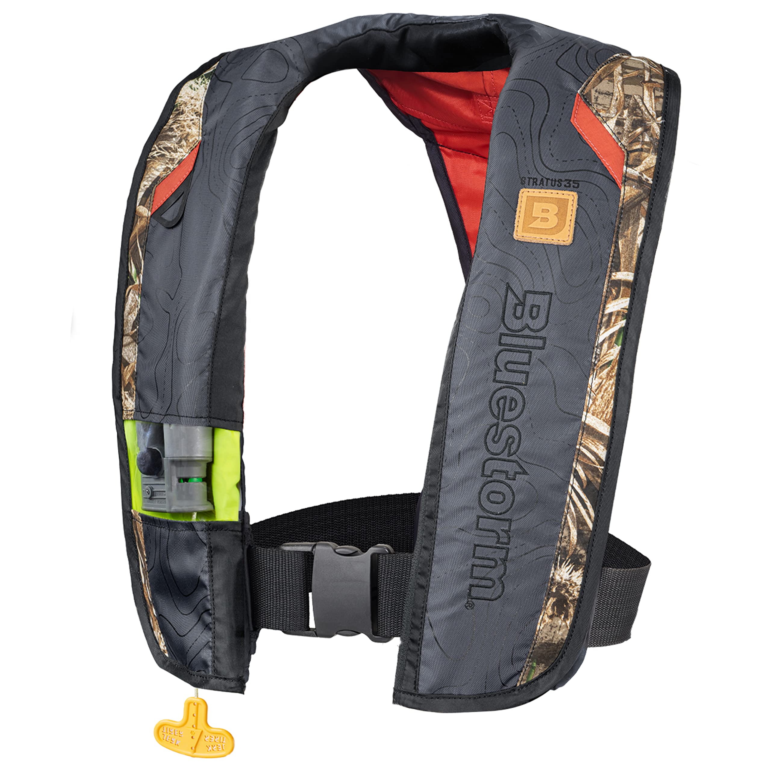 Snapklik.com : BLUESTORM Stratus 35 Inflatable Life Jacket PFD For ...