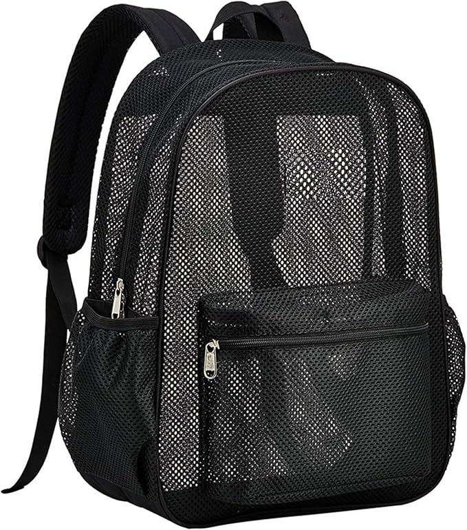 Amazon.com | Oraben Heavy Mesh Backpack Beach Backpack, College ...