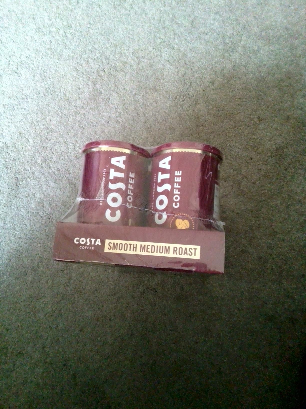 Costa Coffee Smooth Medium Roast Premium Instant Coffee with Finely ...