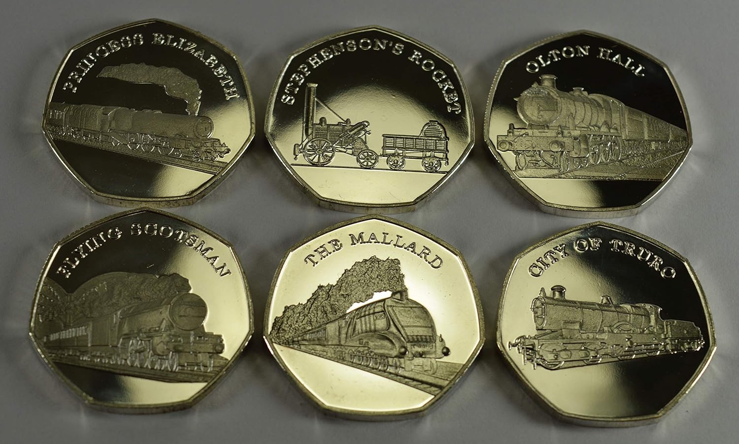 Superb Full Set of 'STEAM AND STEEL' Iconic Locomotives Commemorative ...