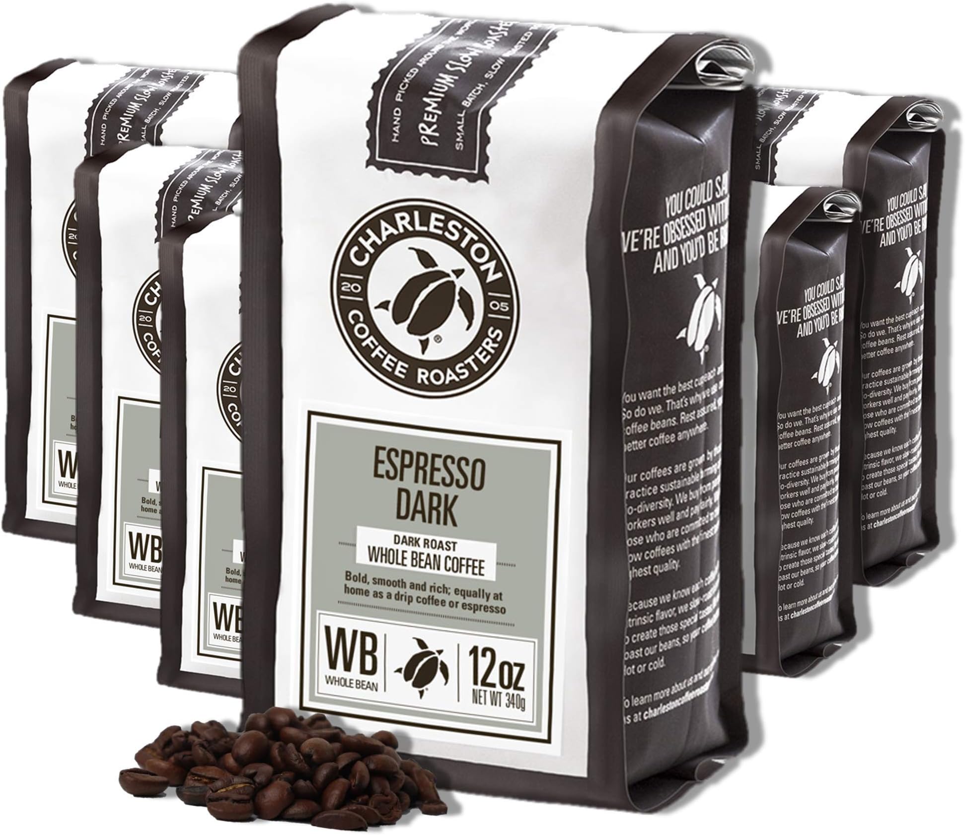 Amazon.com : Charleston Coffee Roasters | Specialty Organic Whole Bean ...