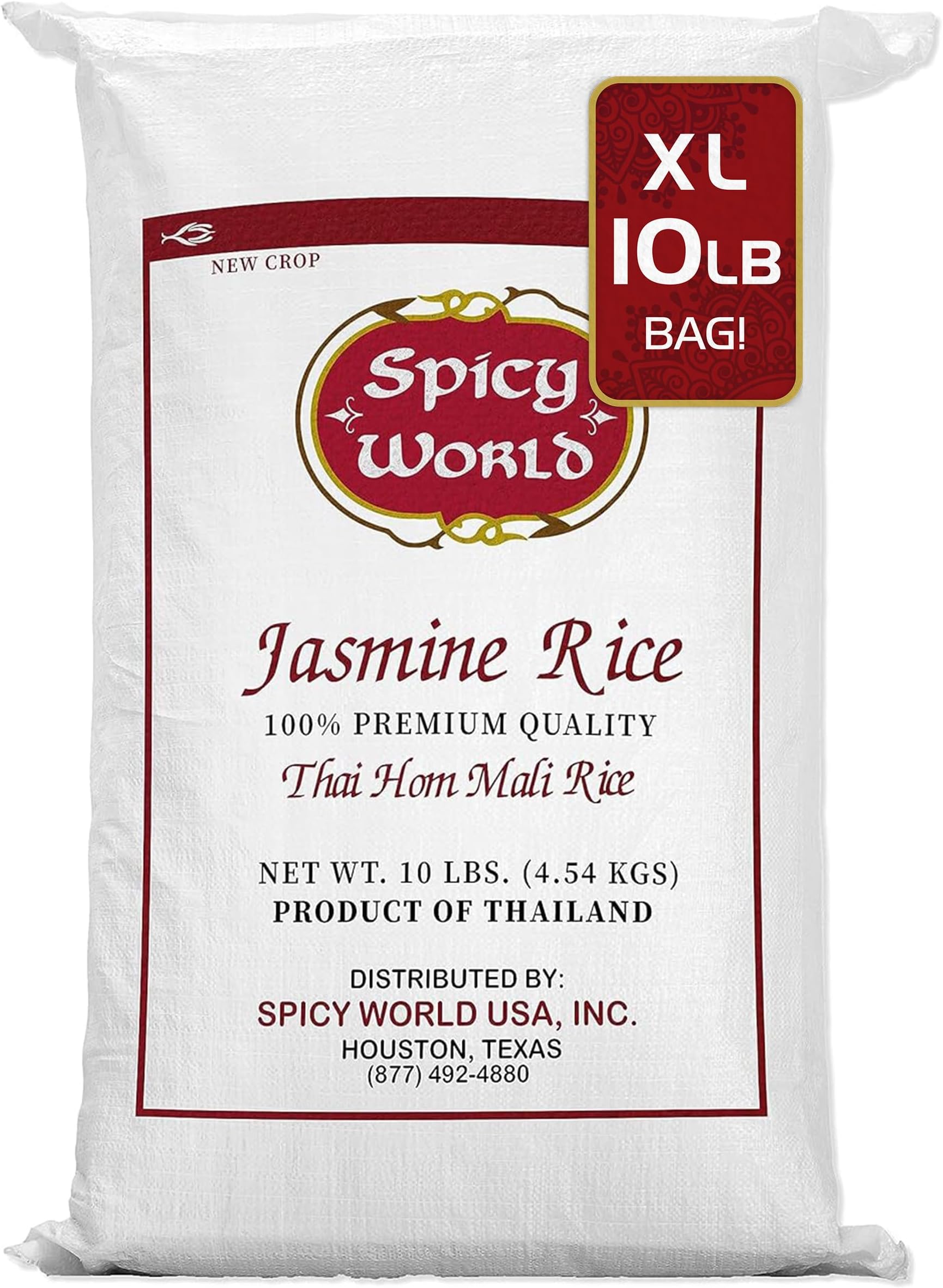 Amazon.com : Three Ladies USDA Organic Thai Long Grain Jasmine Rice 5 ...