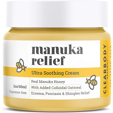 Amazon.com: First Honey® Manuka Honey Cream for Dry & Itchy Skin | Fast ...