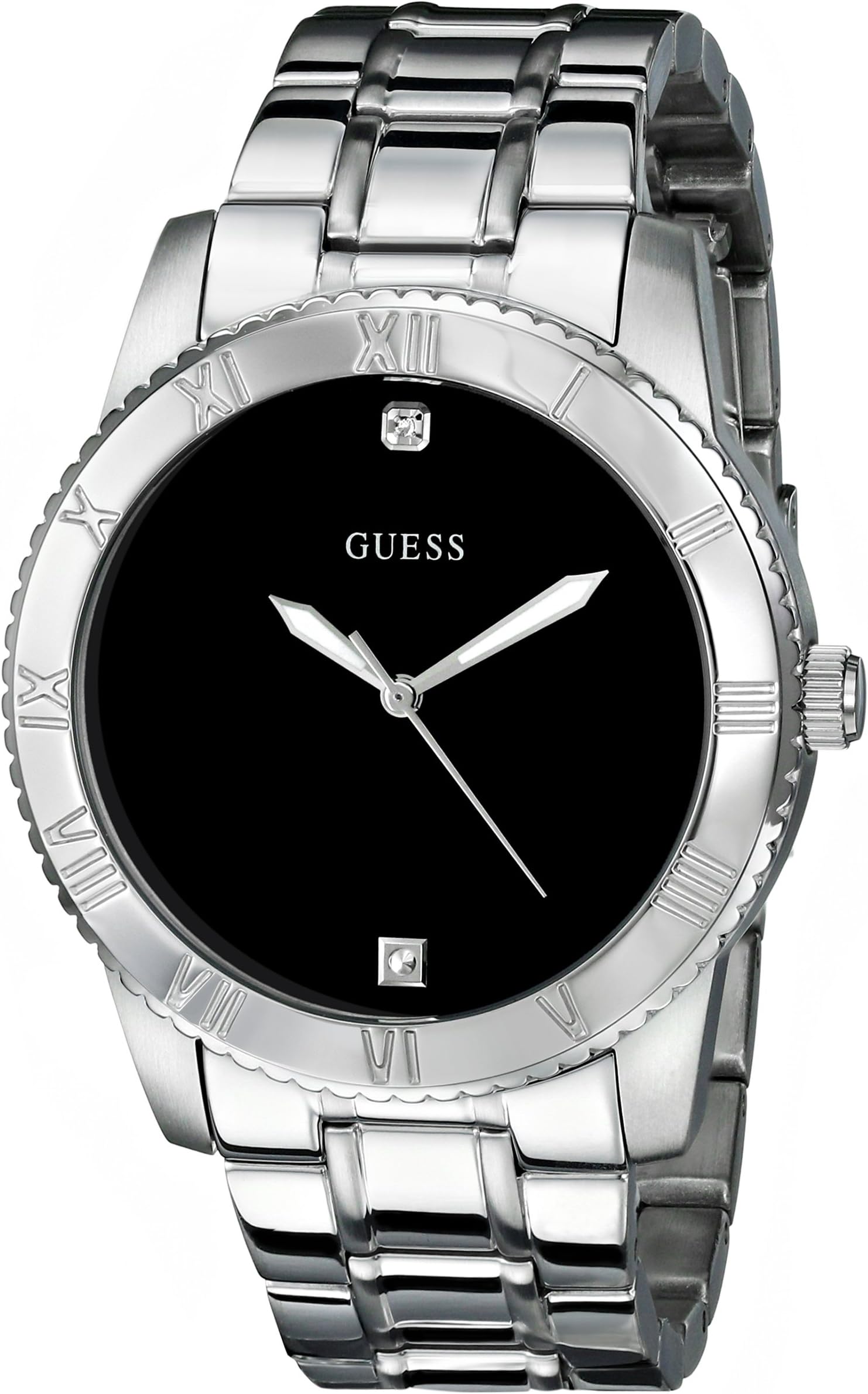 Guess Homme Uhr Analogique Quartz mit Acier Armband W0668G8 : Amazon ...