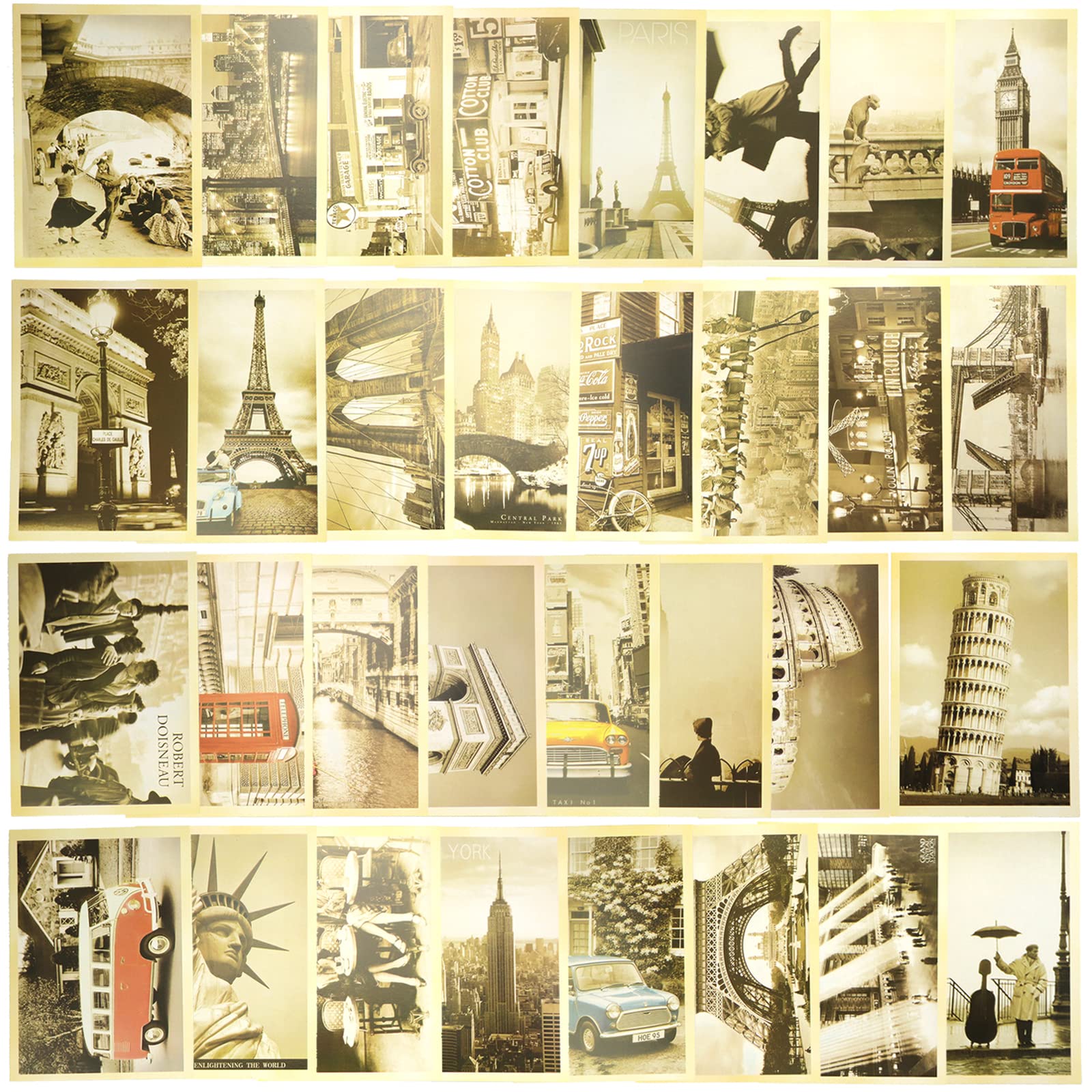 Vintage Travel Collage